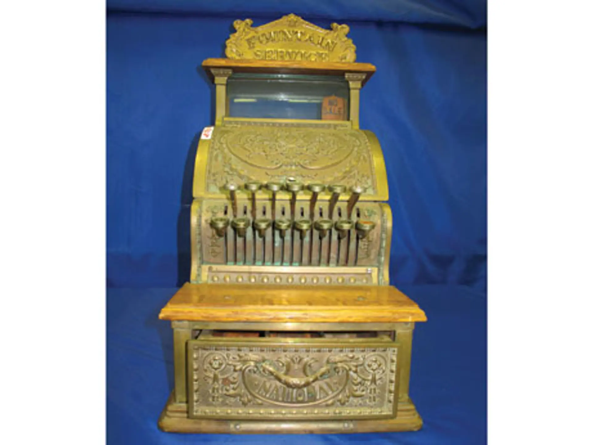 1905 Brass National Cash Register | Auburn Fall 2012 | RM Sotheby's
