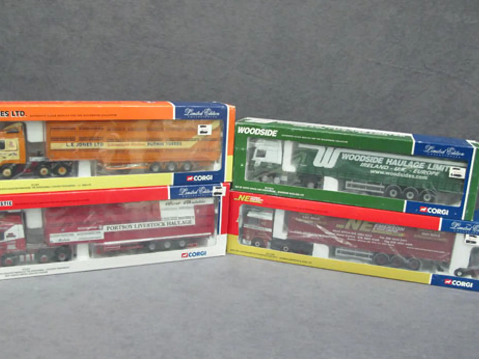 Four (4) 1/50 Scale Corgi Classics Trucks All New in Box | Auburn ...