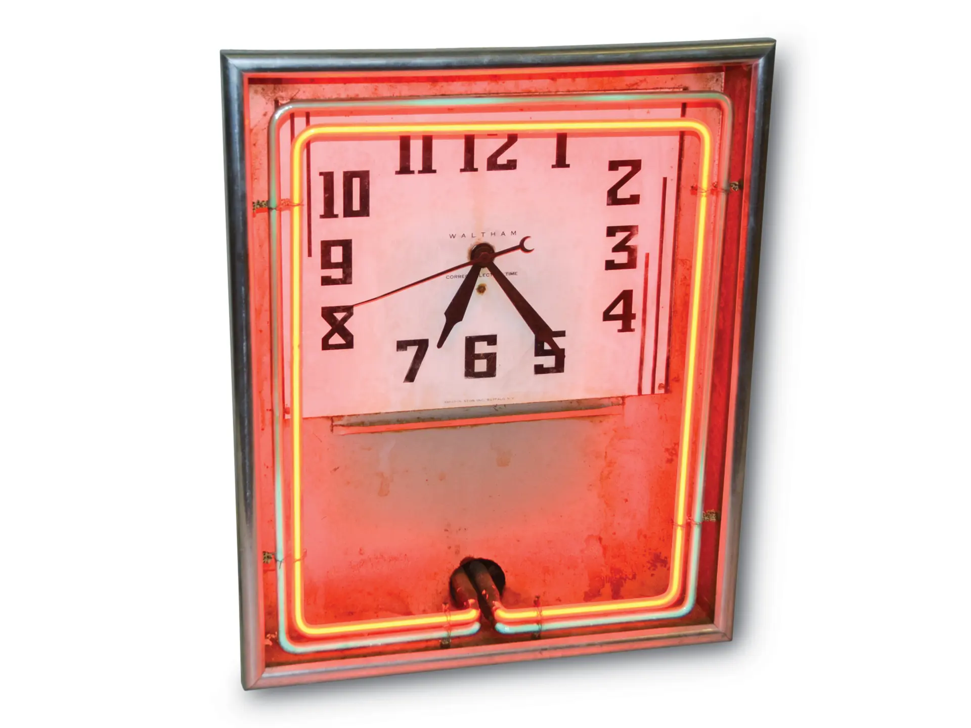 Neon Advertising Clock | Auburn Spring 2019 | RM Sotheby's
