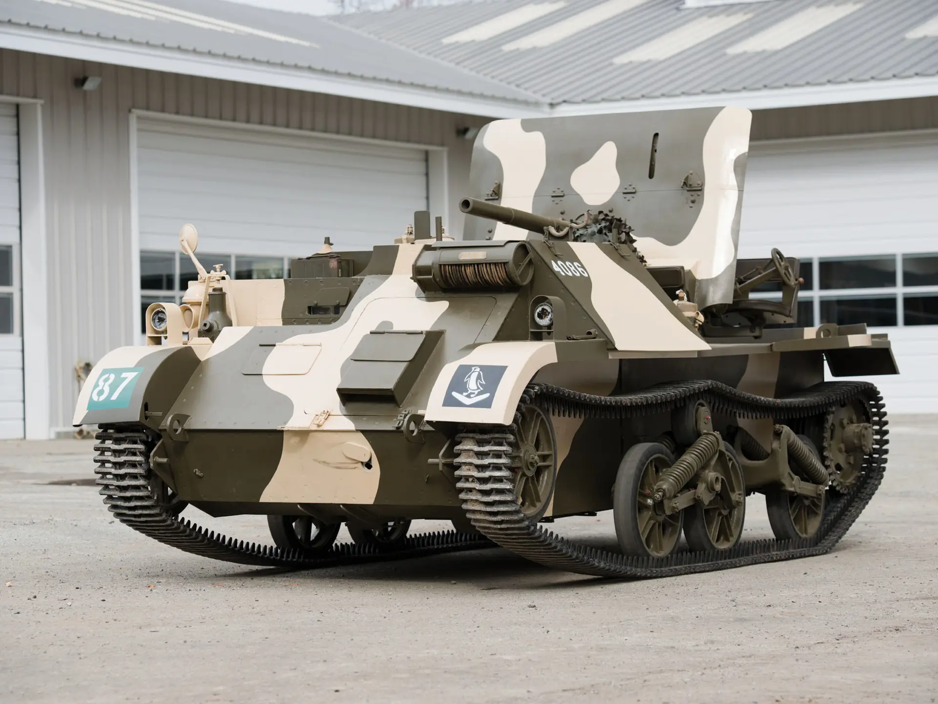 Australian 2-Pounder AT Carrier Anti-Tank Gun | The Littlefield ...