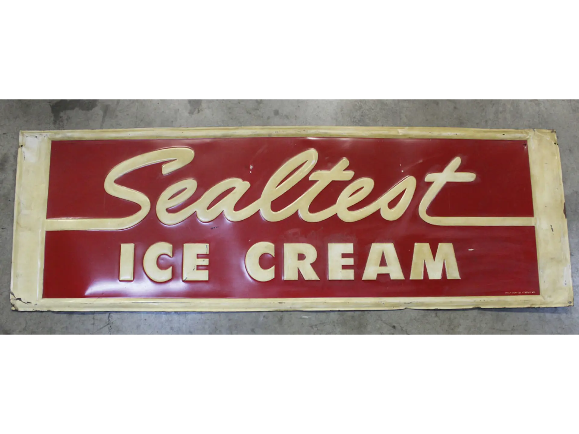 Sealtest Ice Cream Sign | Auburn Fall 2018 | RM Sotheby's