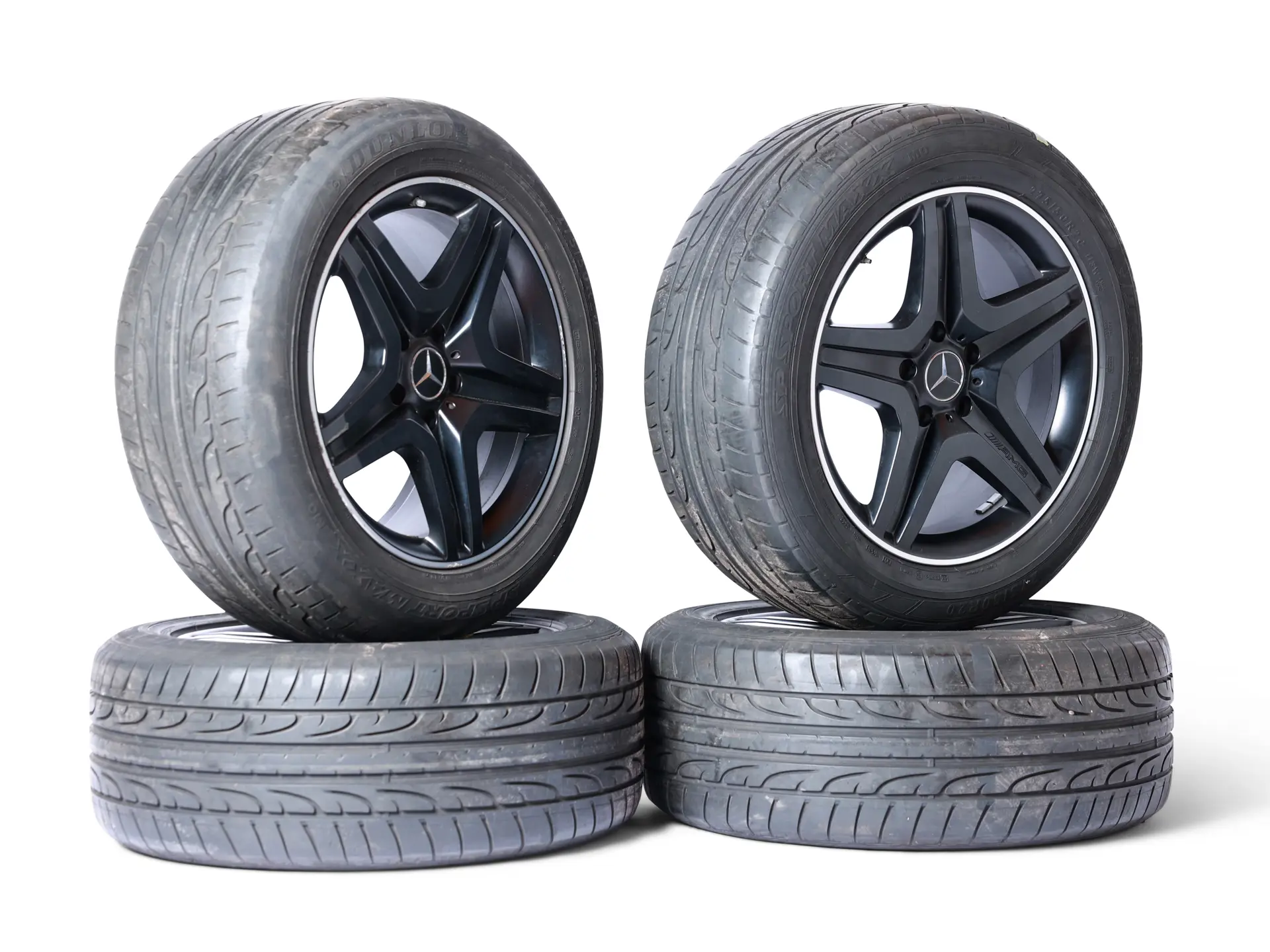 Four Mercedes-Benz G-Wagen AMG Wheels with Tyres | The Garagista ...