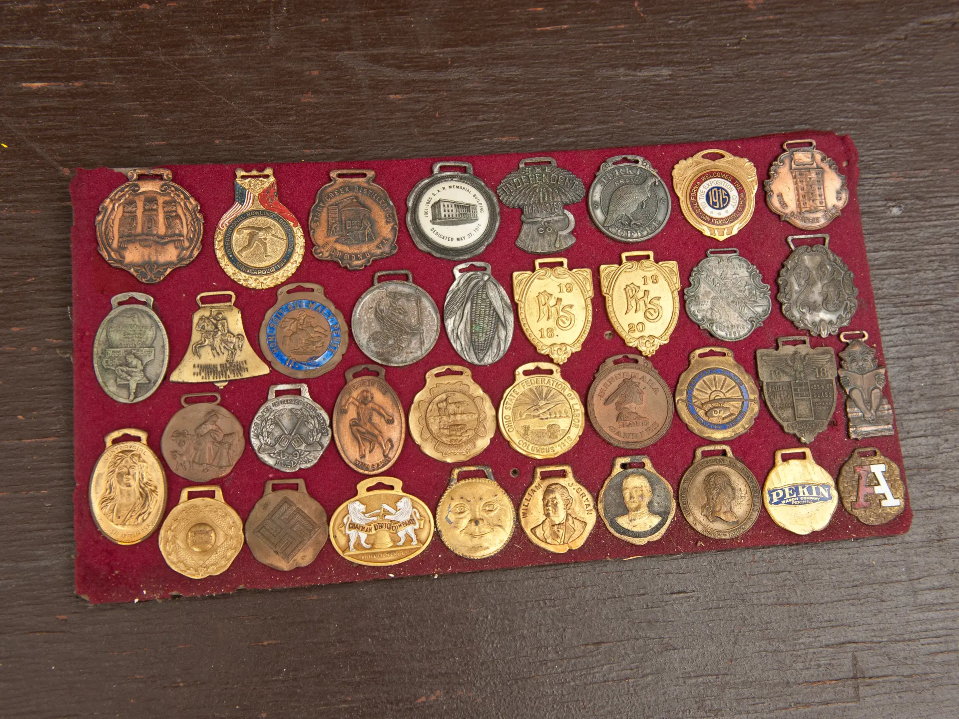 Watch Fobs | The Lee Roy Hartung Collection | RM Sotheby's