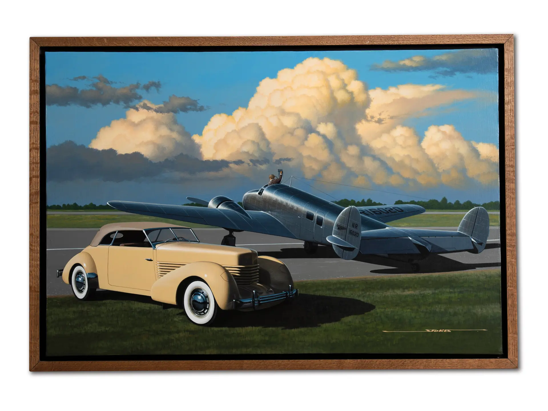 Amelia Earhardt's Lockheed Electra by Stan Stokes | The Guyton ...