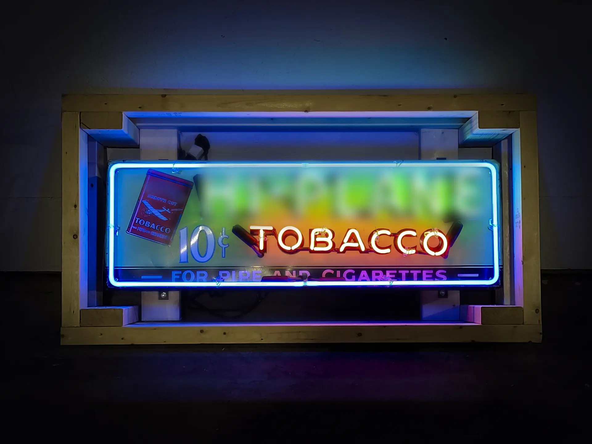 Hi-Plane Tobacco Neon Tin Sign | Handle with Fun | RM Sotheby's