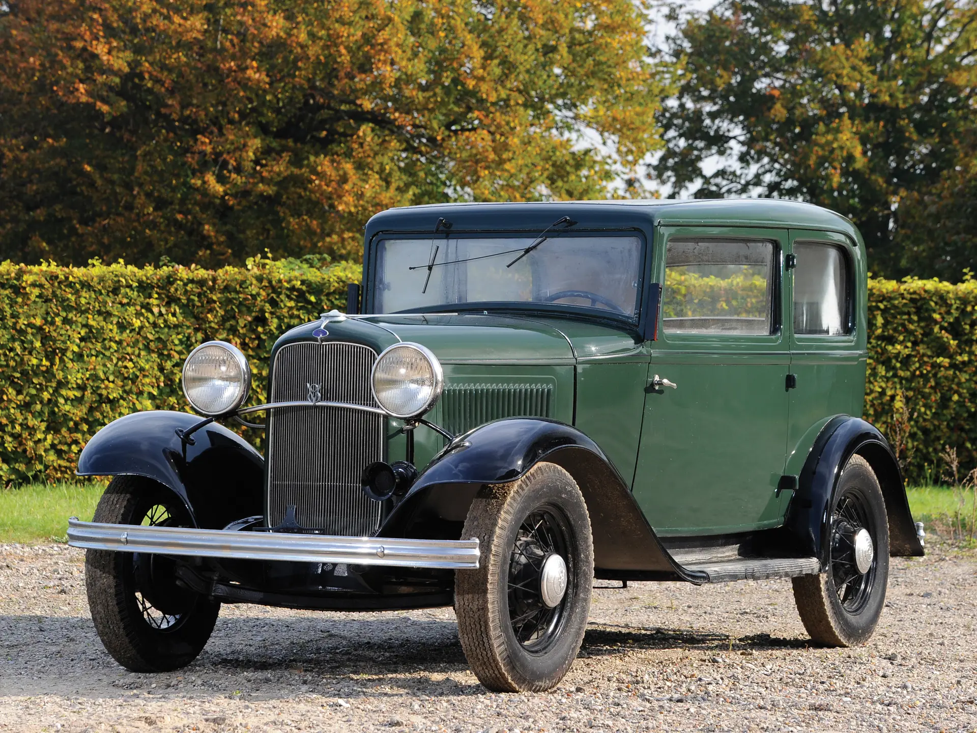 1932 Ford Model 18 Tudor Sedan | Aalholm Automobile Collection | RM ...