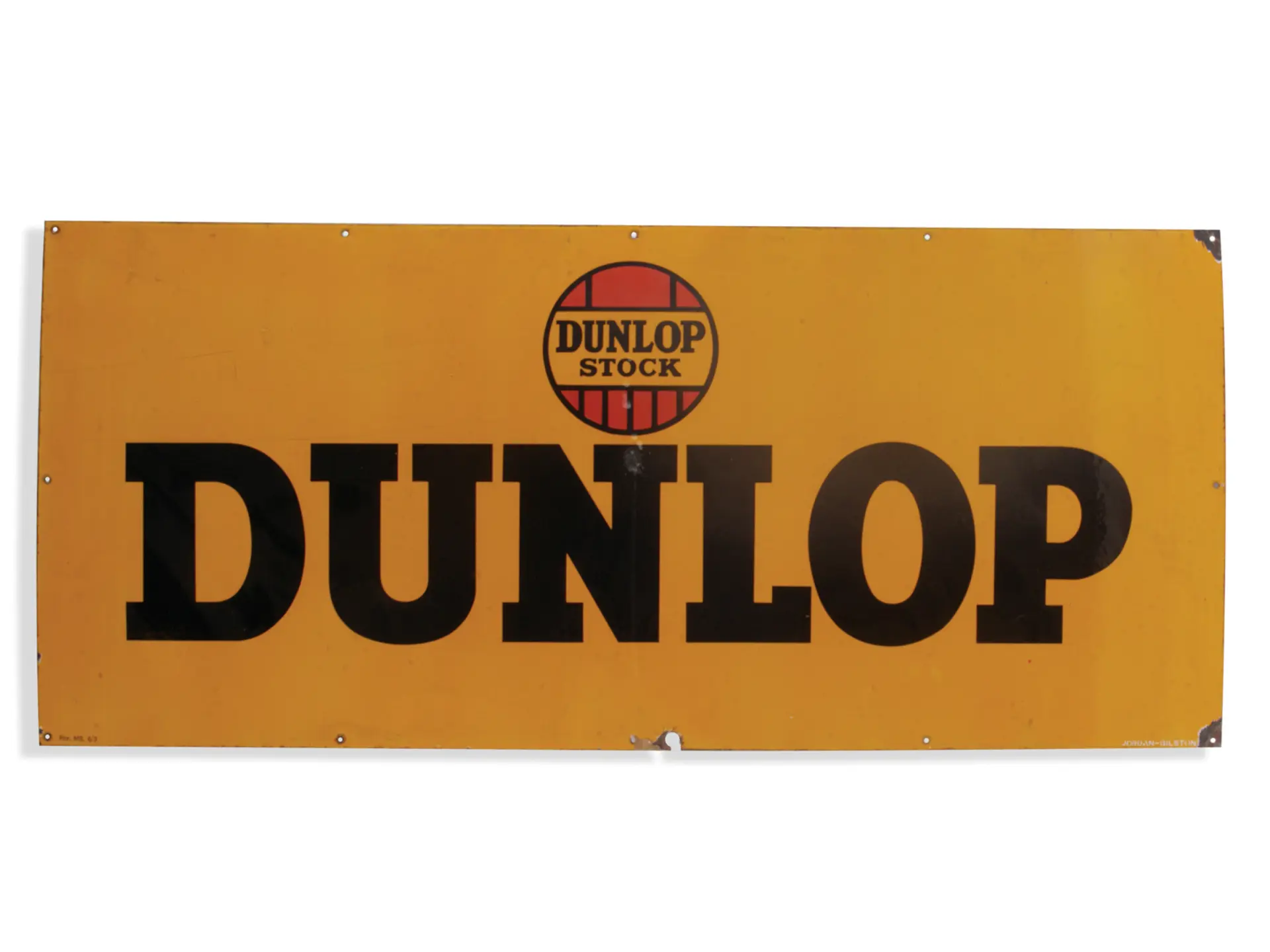 DUNLOP TIRES SIGN | The Ponder Collection | RM Sotheby's