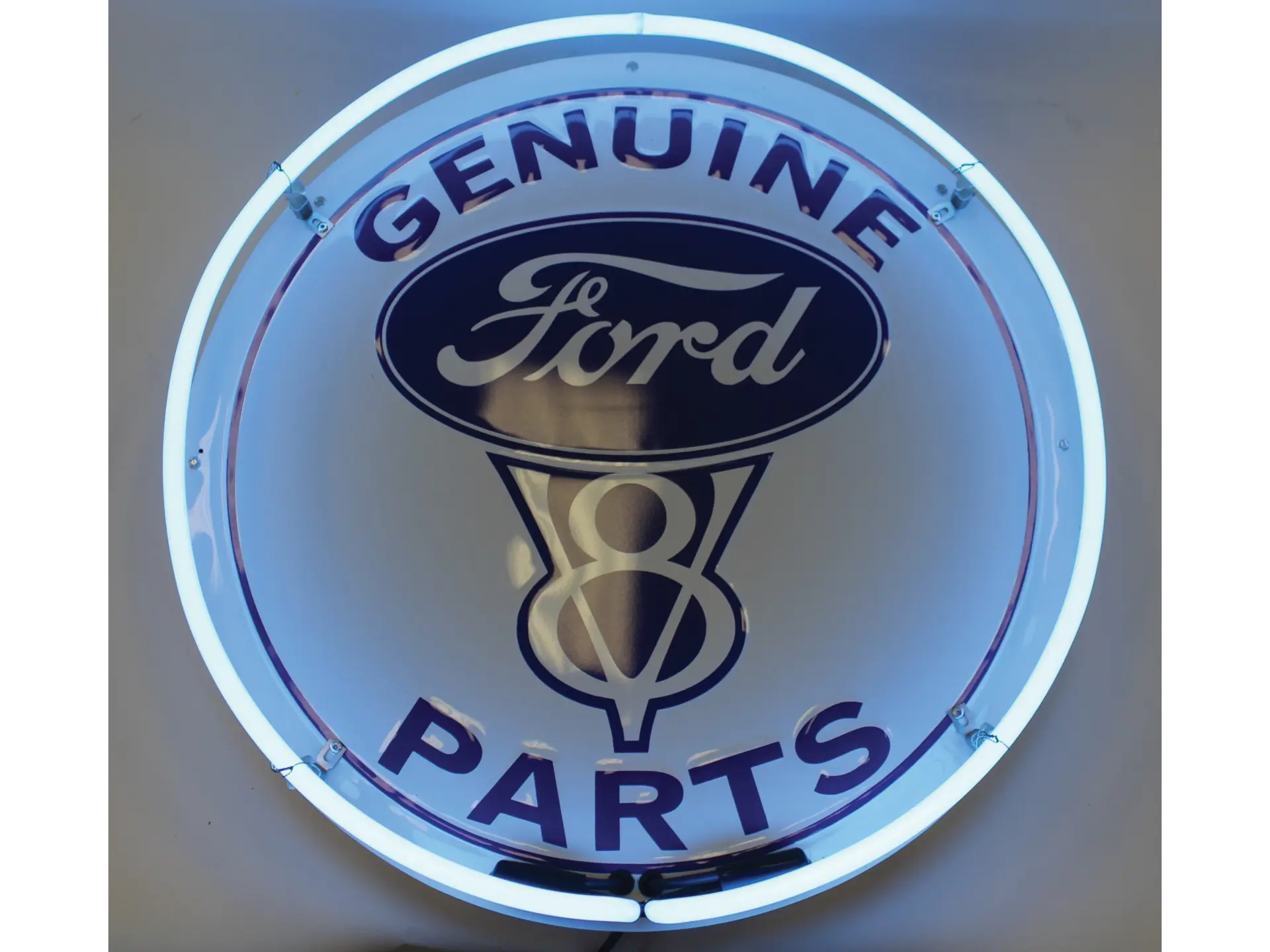 Ford V8 Reproduction Neon Sign | Auburn Fall 2018 | RM Sotheby's