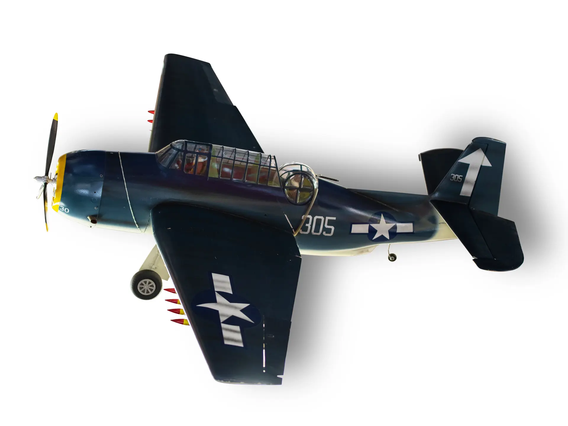U.S. Navy Grumman TBF Avenger Model Airplane | Gene Ponder Collection ...