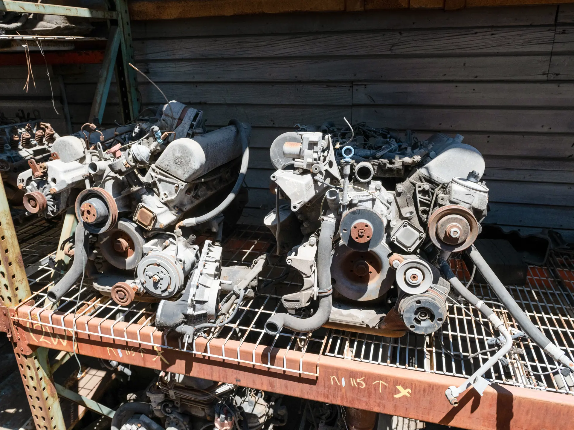 Three Mercedes-Benz V-8 Engines | The Junkyard: Online | RM Sotheby's