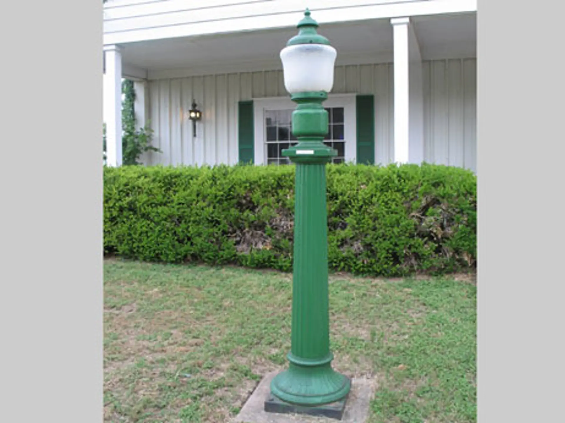 Outside Green lamp Posts | The Pate Collection | RM Sotheby's