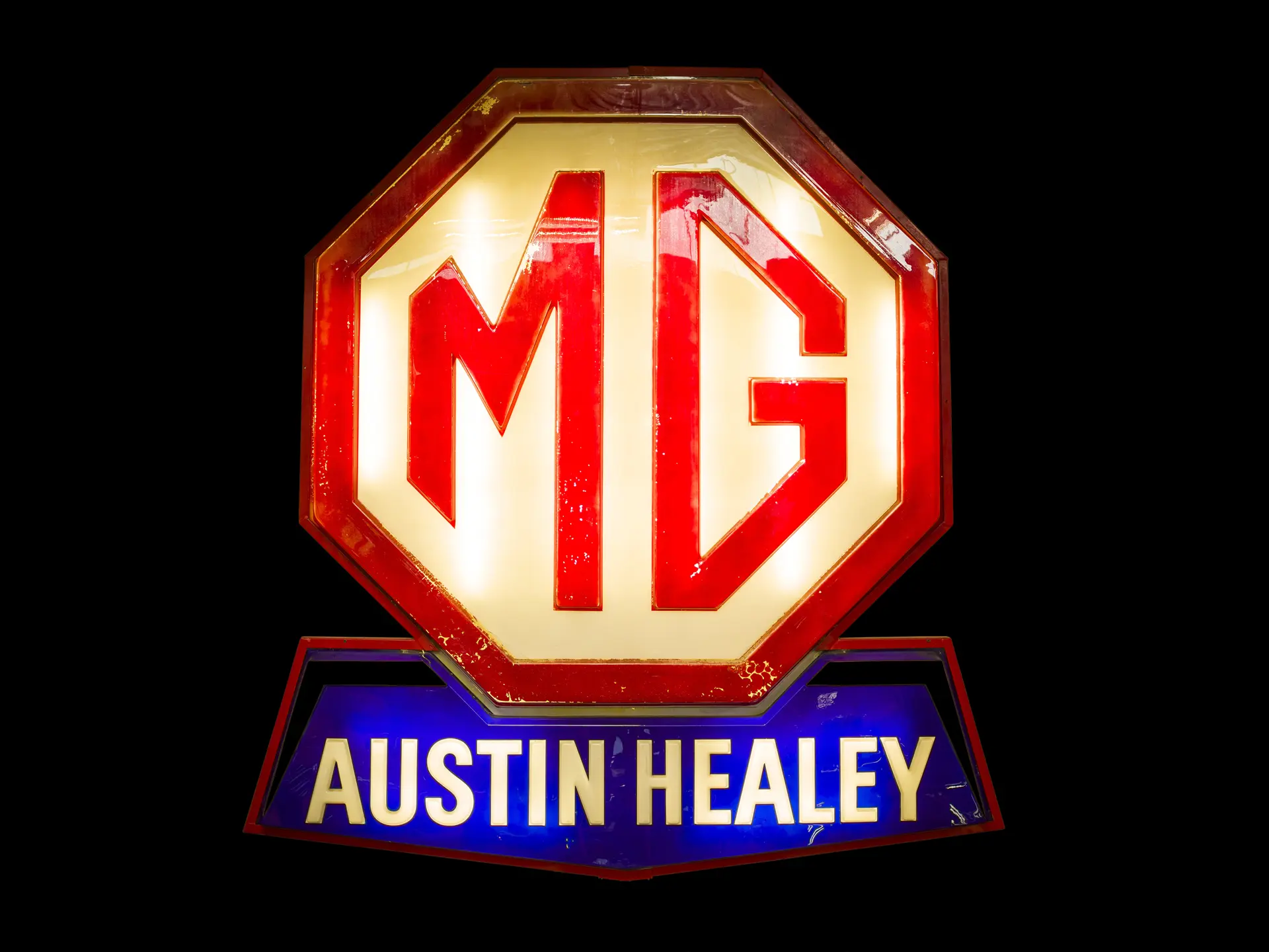 MG Austin-Healey Dealership Sign | Gene Ponder Collection | RM Sotheby's