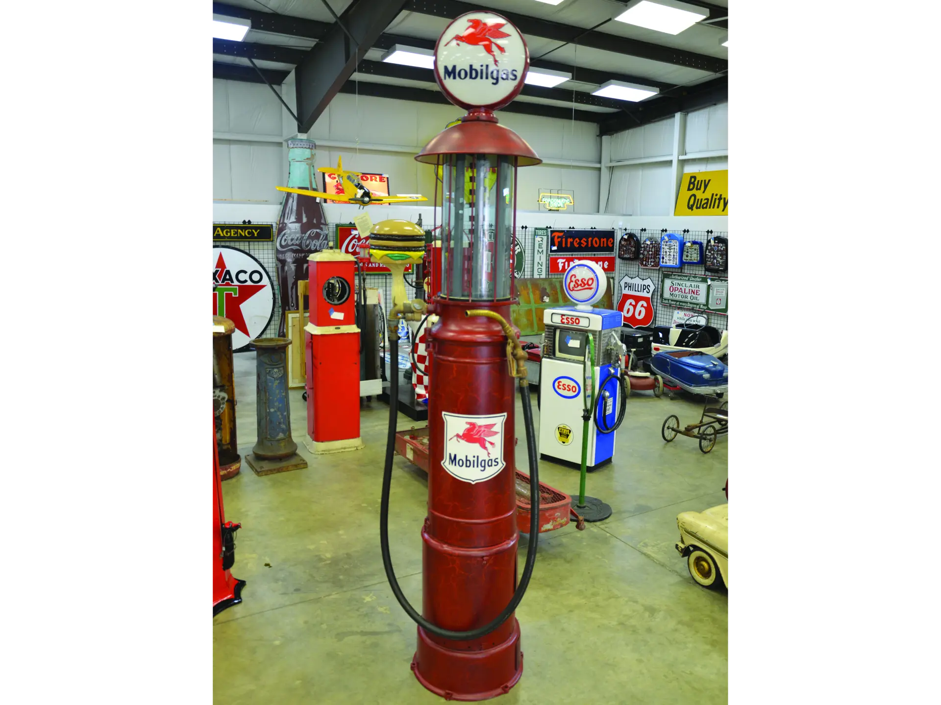 A Boyle Dayton visible gas pump Mobil Gas branding. | Hilton Head 2016 ...