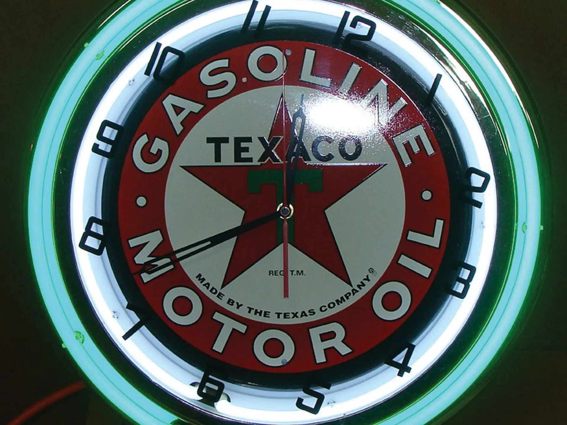 Texaco Double Neon Clock | Auburn Spring 2014 | RM Sotheby's