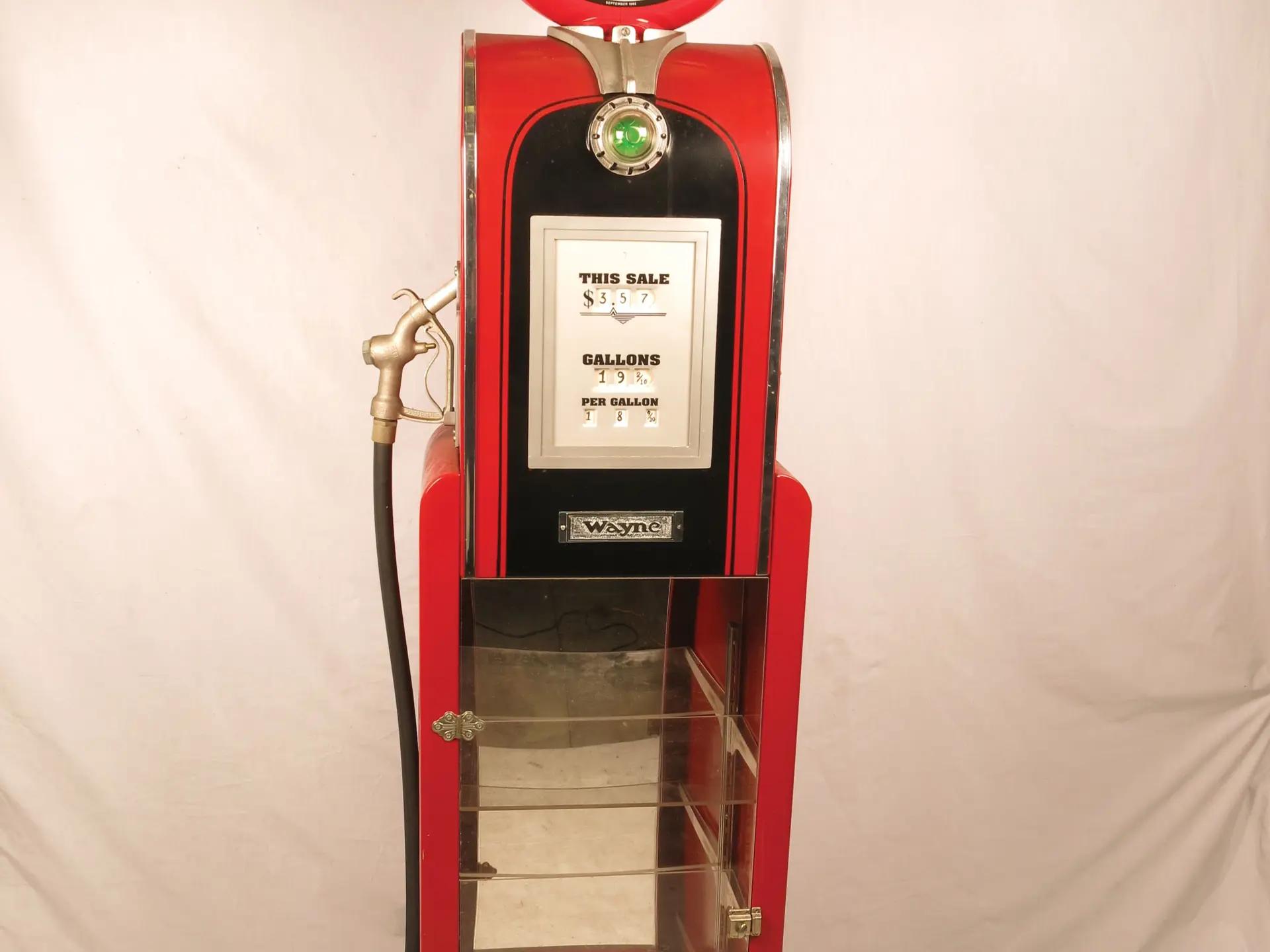 Repo Wayne Gas Pump Two Self Display Case Done in Texaco (24"X24"X90 ...