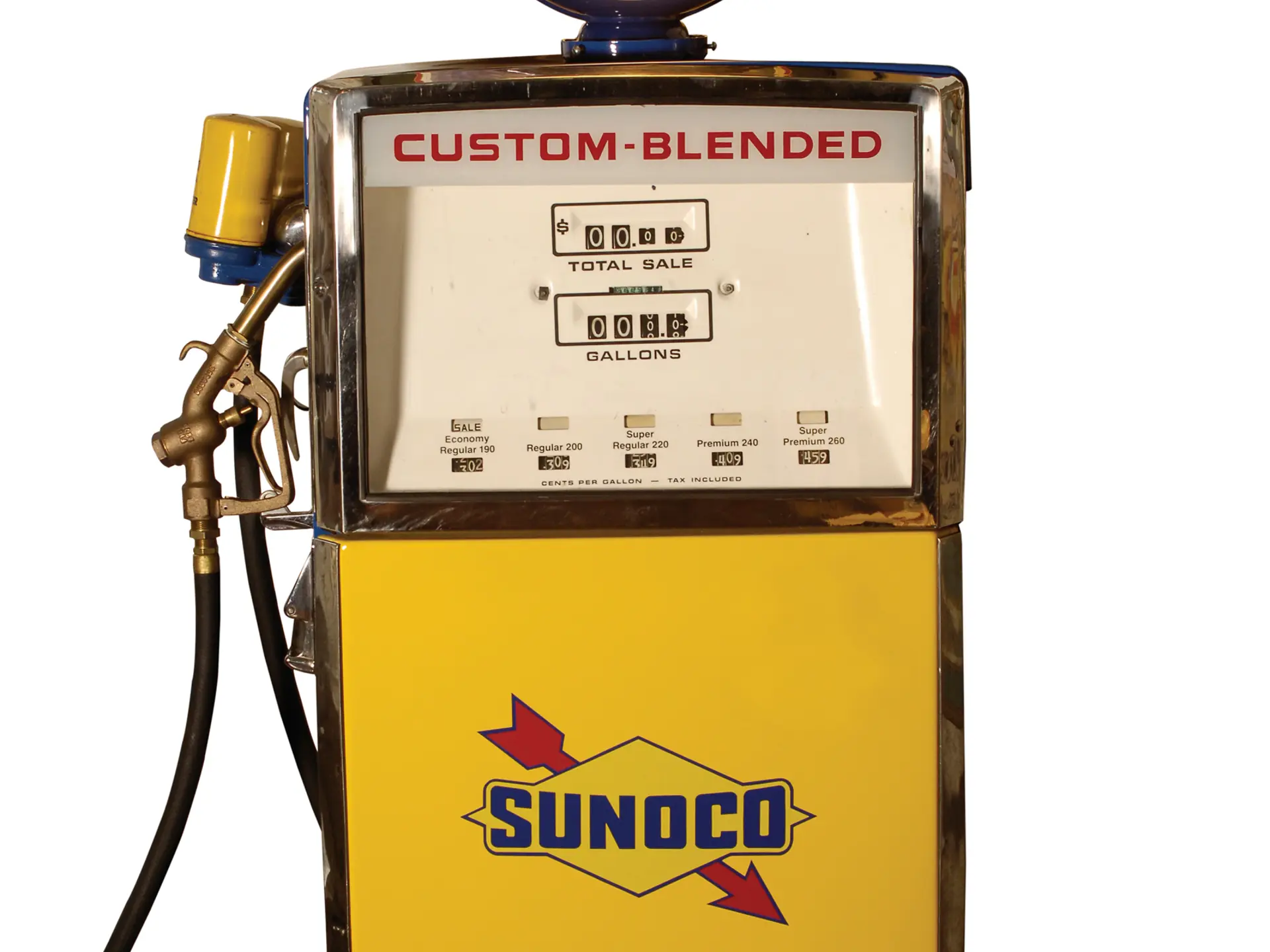 BLUE SUNOCO GAS PUMP | The Ponder Collection | RM Sotheby's