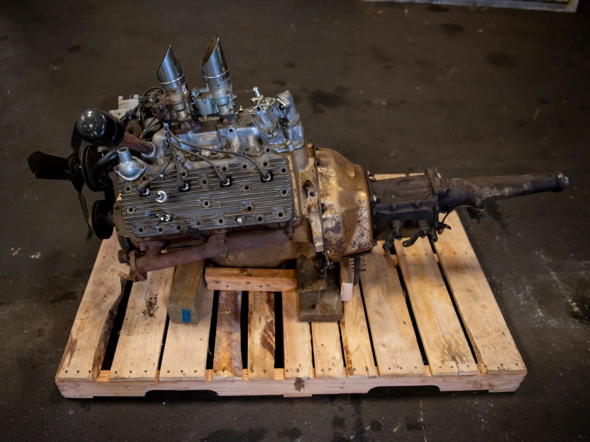 Flathead V-8 Engine with Transmission | Auburn Fall 2021 | RM Sotheby's