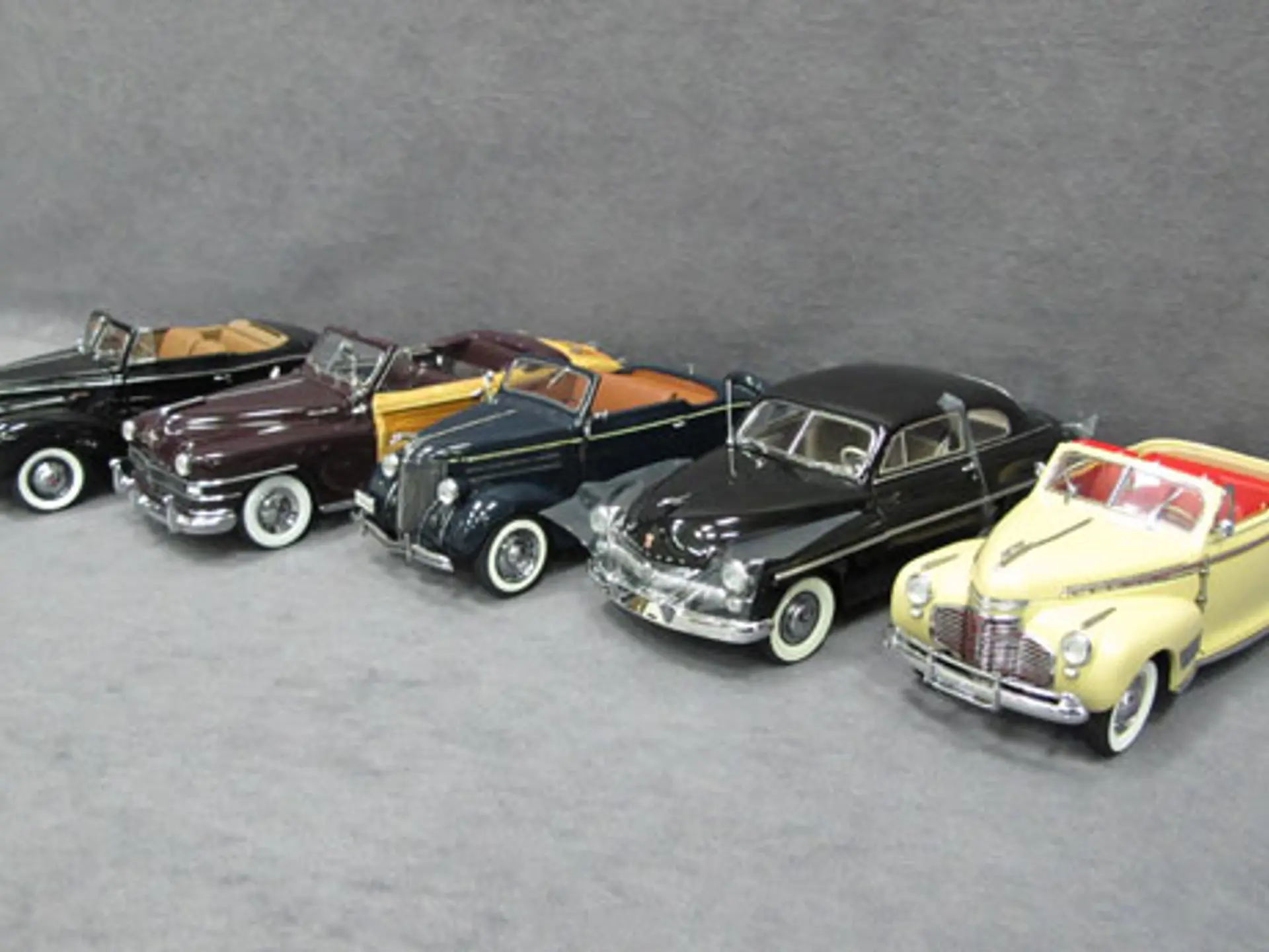 Five (5) 1/24 Scale Danbury Mint Cars | Auburn Spring 2012 | RM Sotheby's