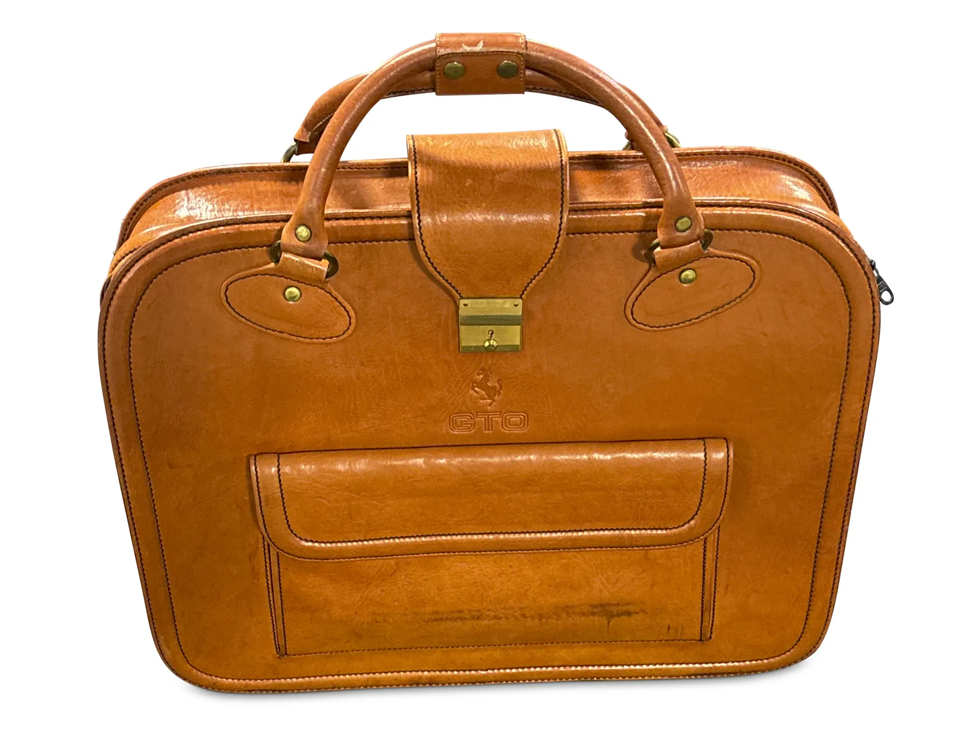Ferrari 288 GTO Leather Suitcase by Schedoni | The Cohen Collection ...