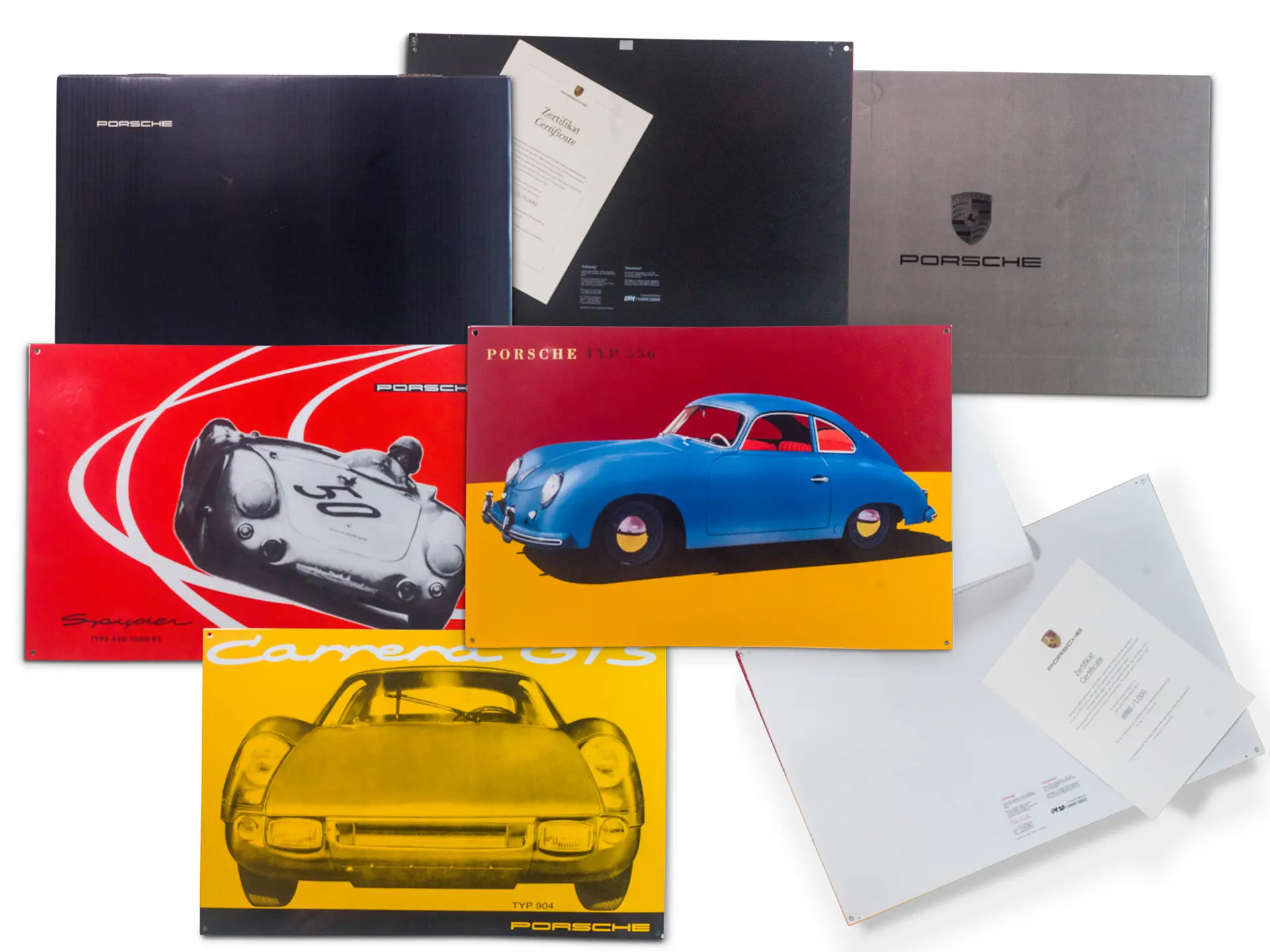 Porsche Factory Limited Edition Porcelain Signs, 2000-02 | A Lifetime ...