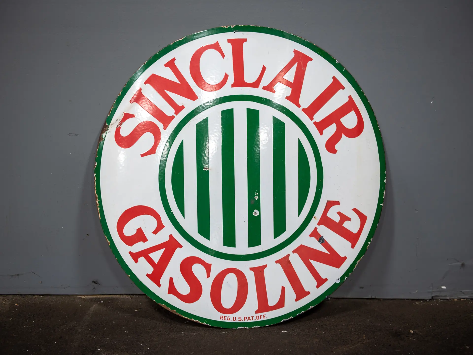 Sinclair Gasoline Porcelain Sign | Auburn Fall 2021 | RM Sotheby's