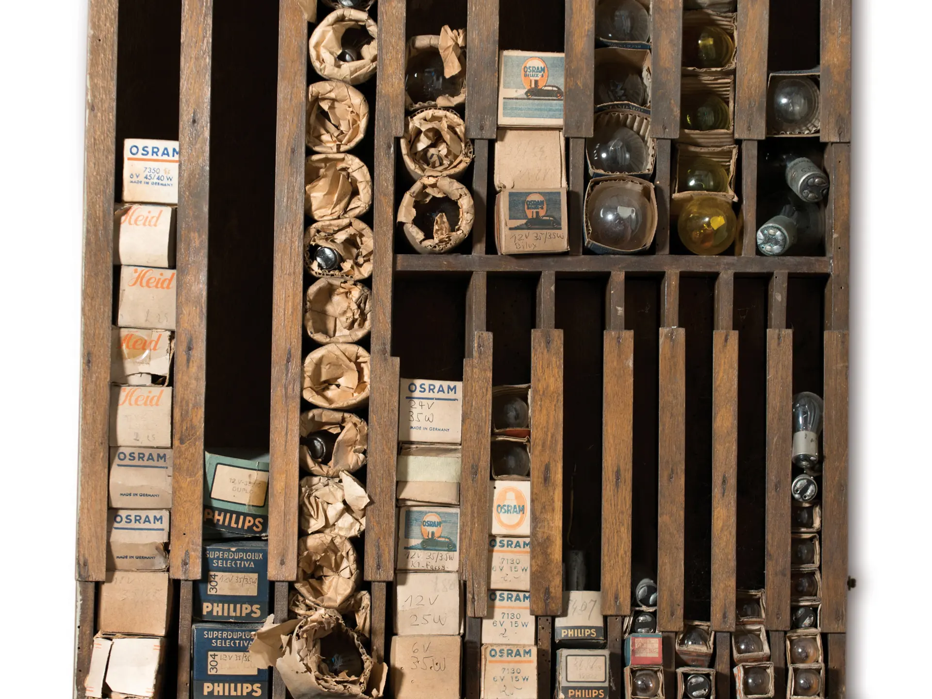 OSRAM "Autolampen" Light Bulb Rack | The Bruce Weiner Microcar Museum ...