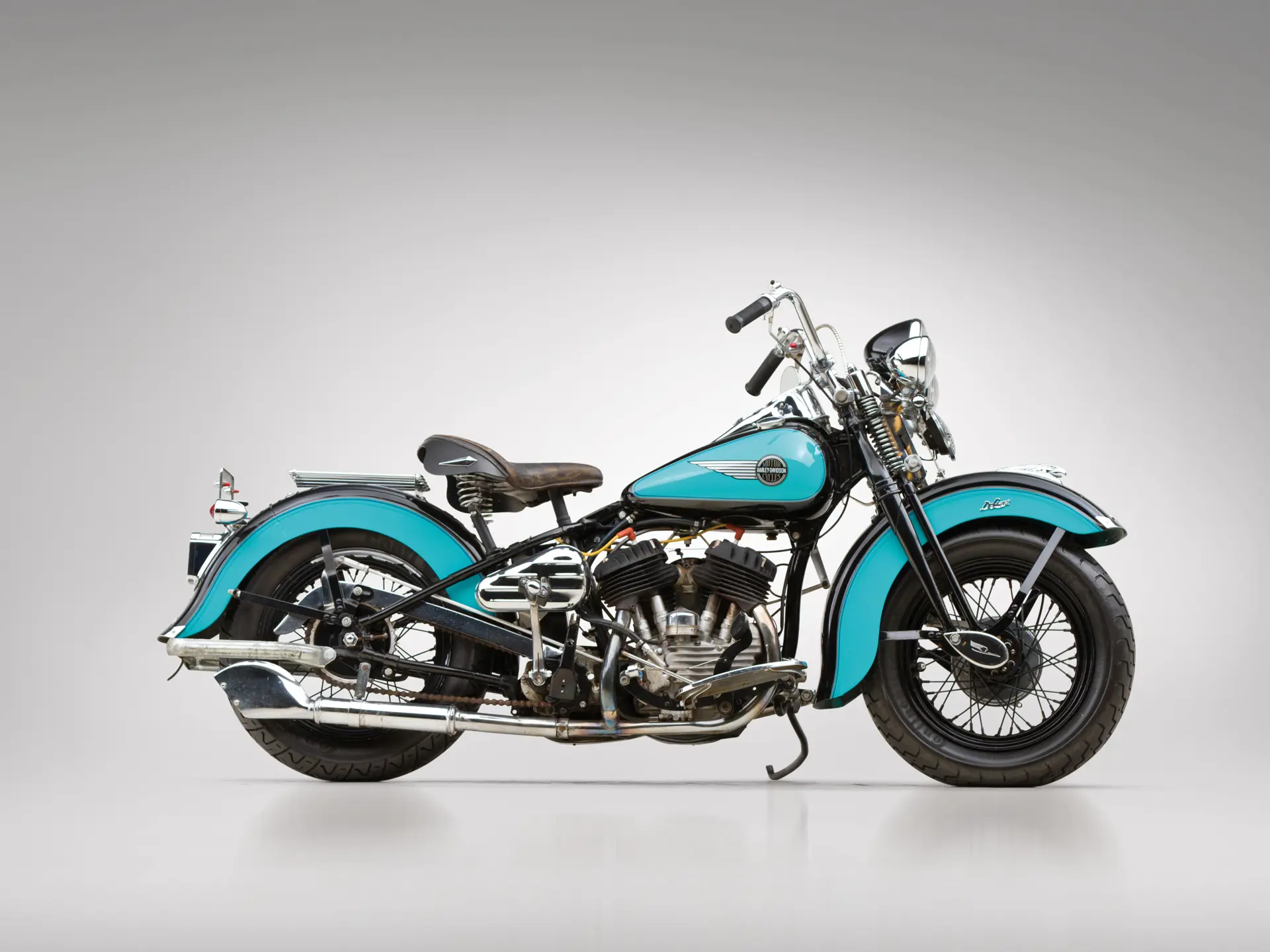 1947 Harley-Davidson WL Motorcycle | The John Staluppi Collection | RM ...