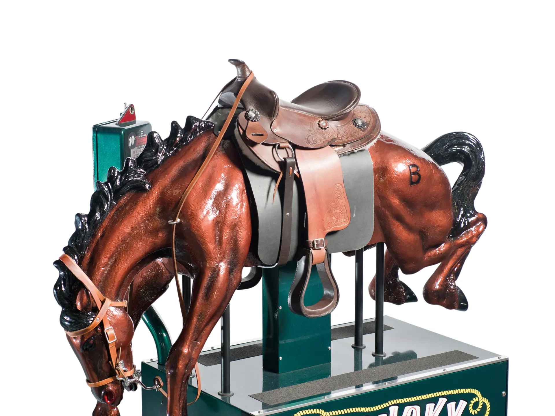 Bucking Bronco Kiddie Ride | The Bruce Weiner Microcar Museum | RM ...