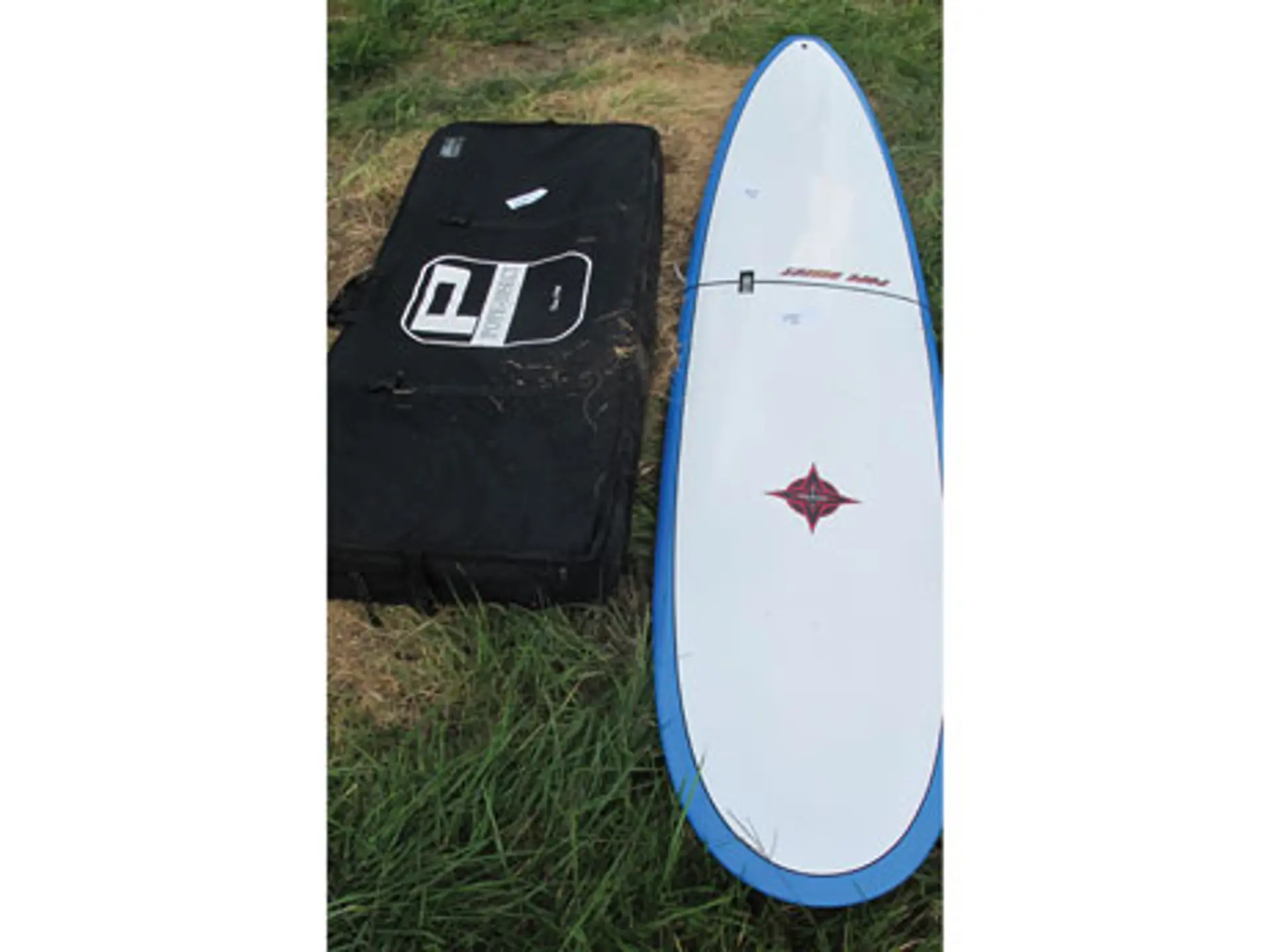 Blue and White Pope Bisect Surfboard | The Bennett Collection | RM ...
