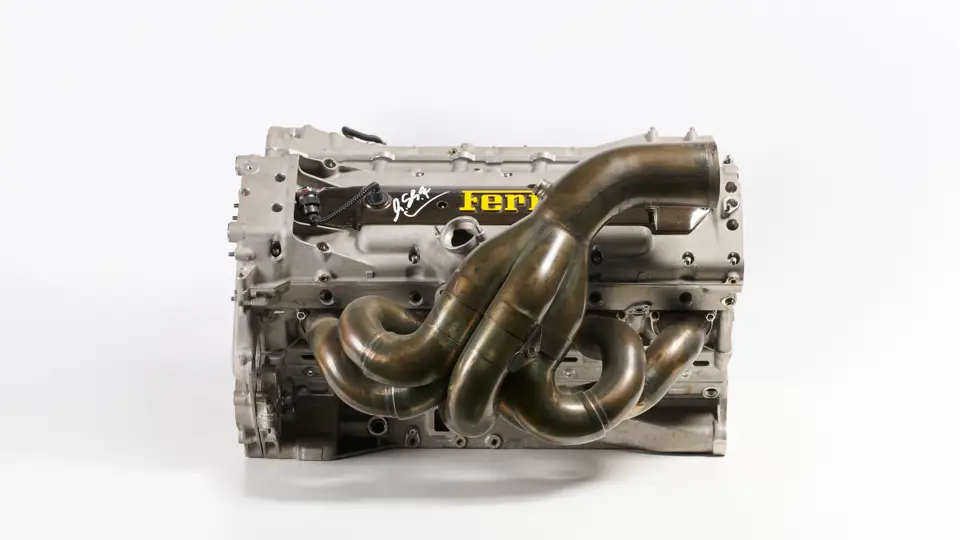Ferrari F300 Formula 1 Engine Signed by Michael Schumacher | Paris 2025 ...