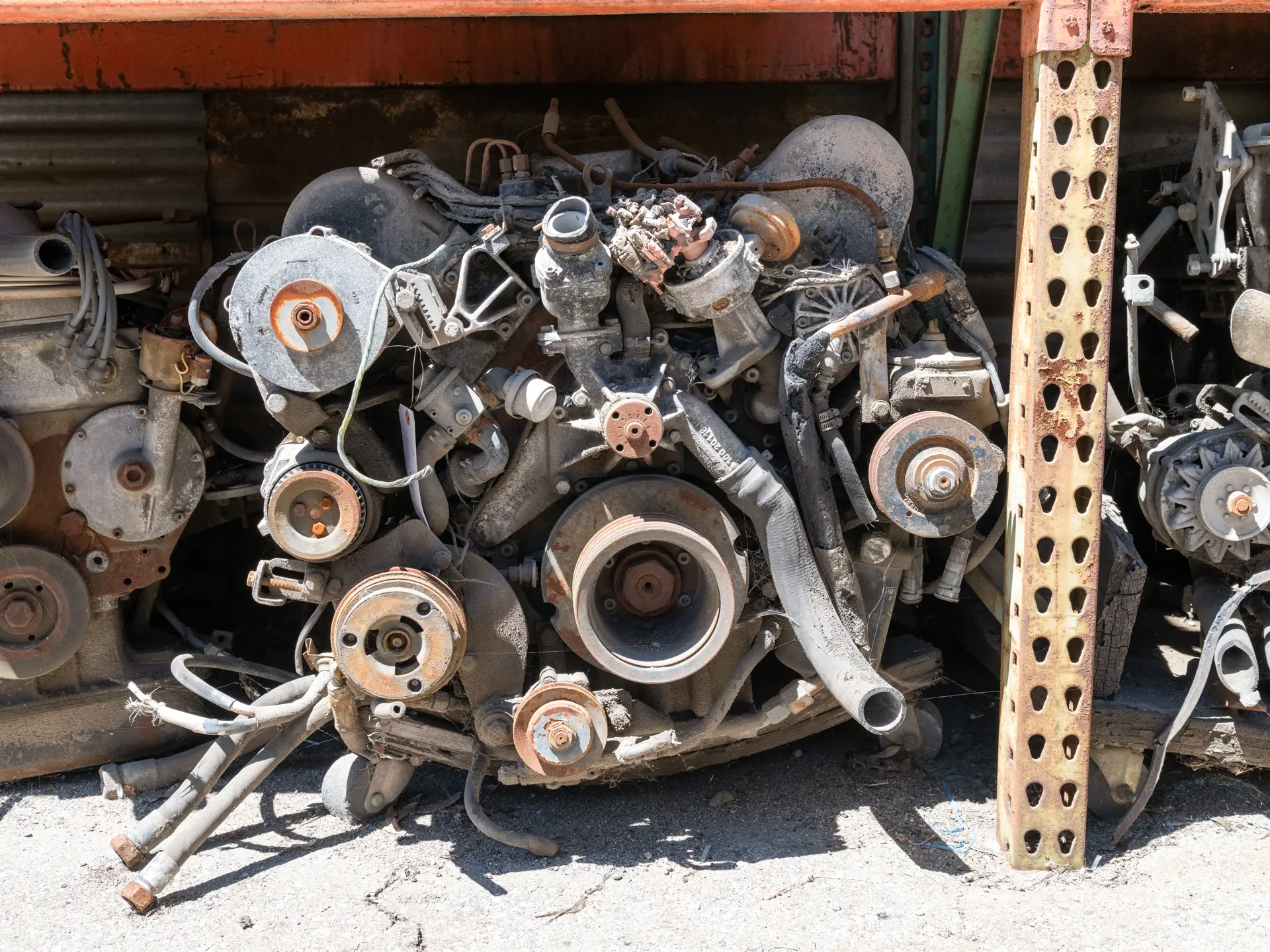 Mercedes-Benz M100 V-8 Engine | The Junkyard: The Rudi Klein Collection ...