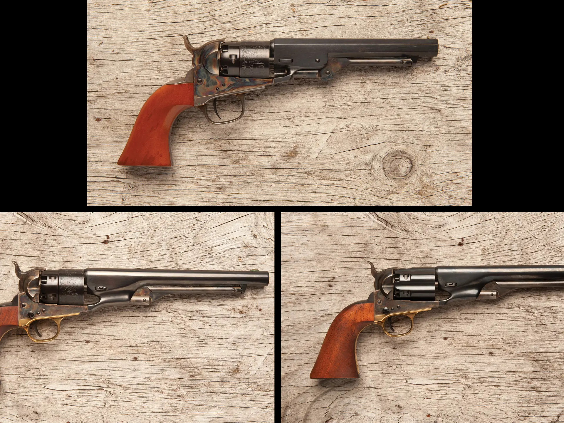 Three Continuation Colt Revolvers | The Milhous Collection | RM Sotheby's