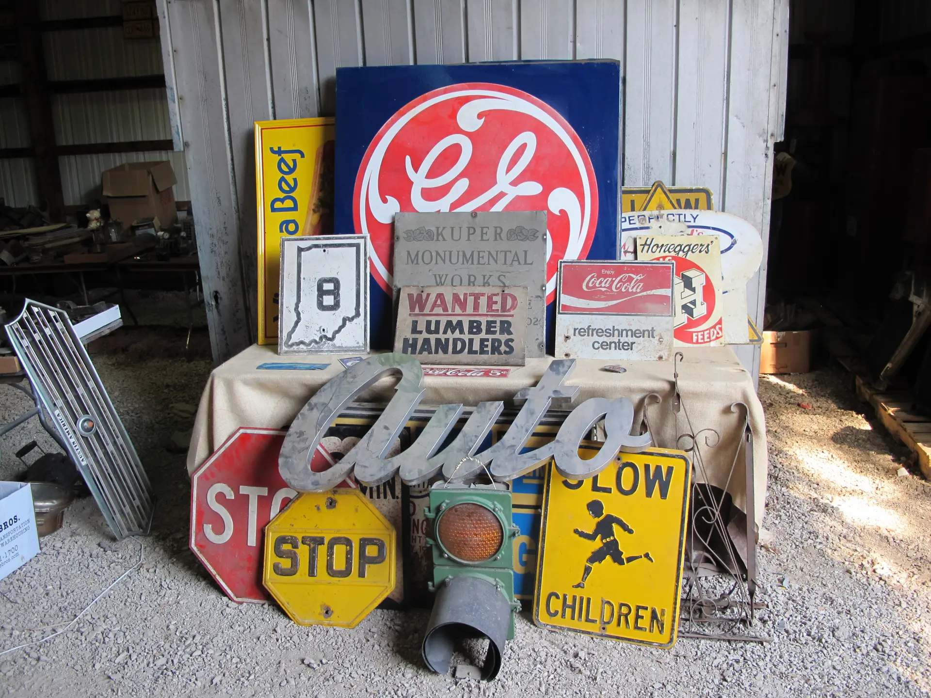 Signs | The Lee Roy Hartung Collection | RM Sotheby's
