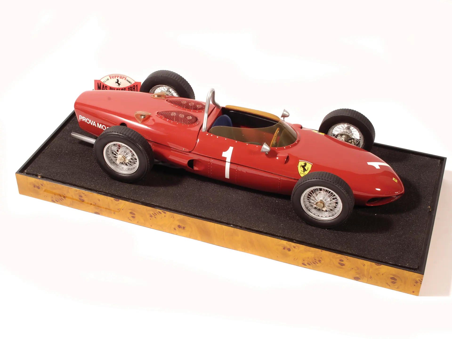 1961 FERRARI 156 SHARKNOSE BY JAVAN SMITH | The Ponder Collection | RM ...