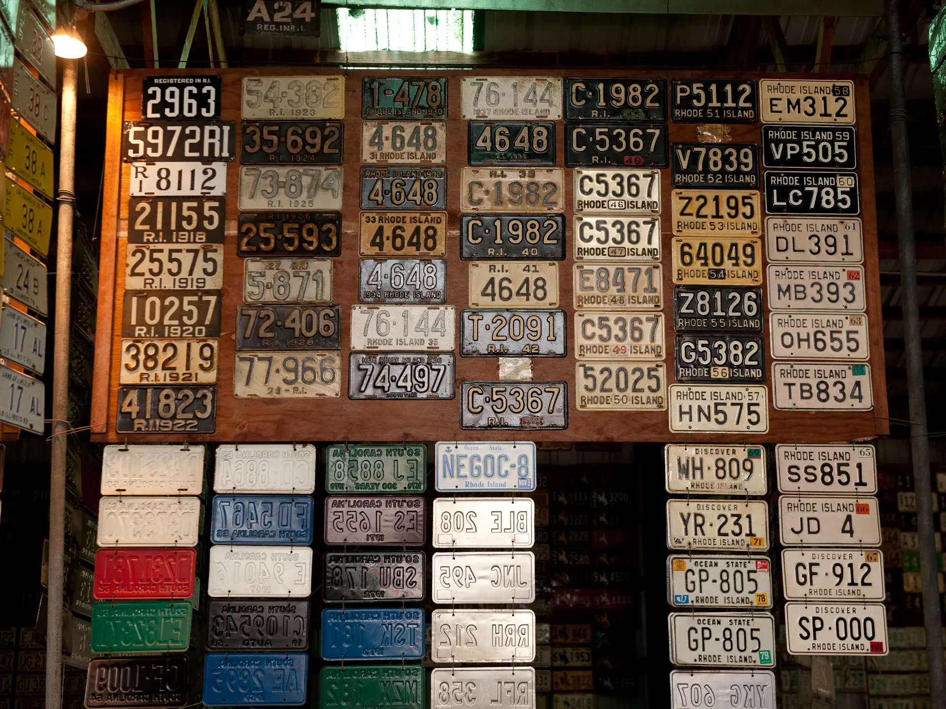Rhode Island License Plates | The Lee Roy Hartung Collection | RM Sotheby's