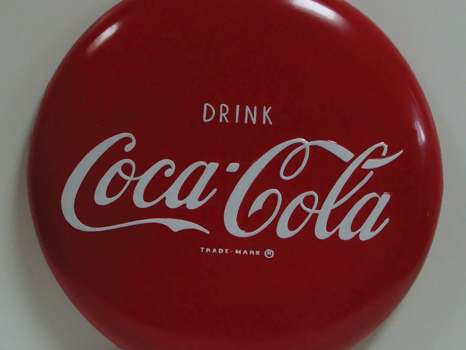 Coca Cola Fiberglass Button (12 Inches Round) | Auburn Fall 2013 | RM ...