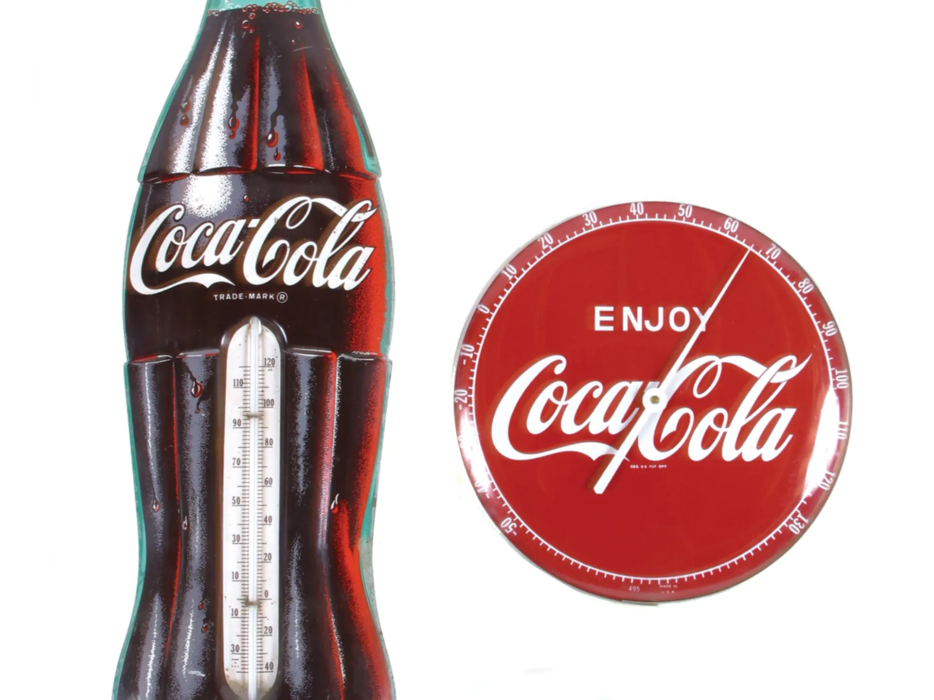 COCA-COLA THERMOMETERS | Private Collection of Tom & Marlene Stackhouse ...