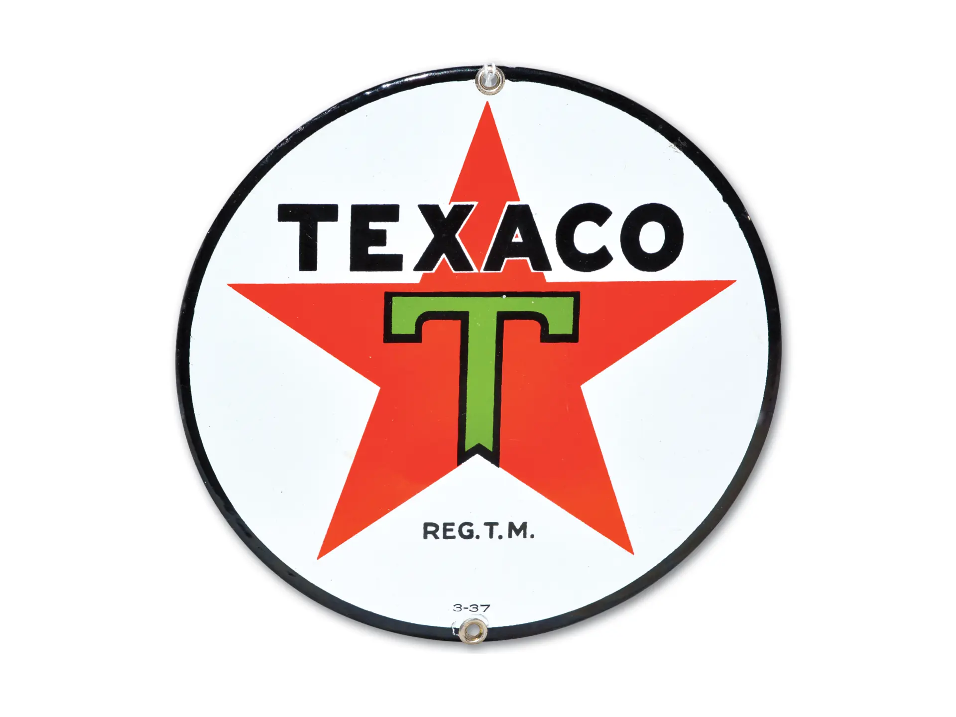 Texaco Star Logo Sign | Auburn Spring 2019 | RM Sotheby's