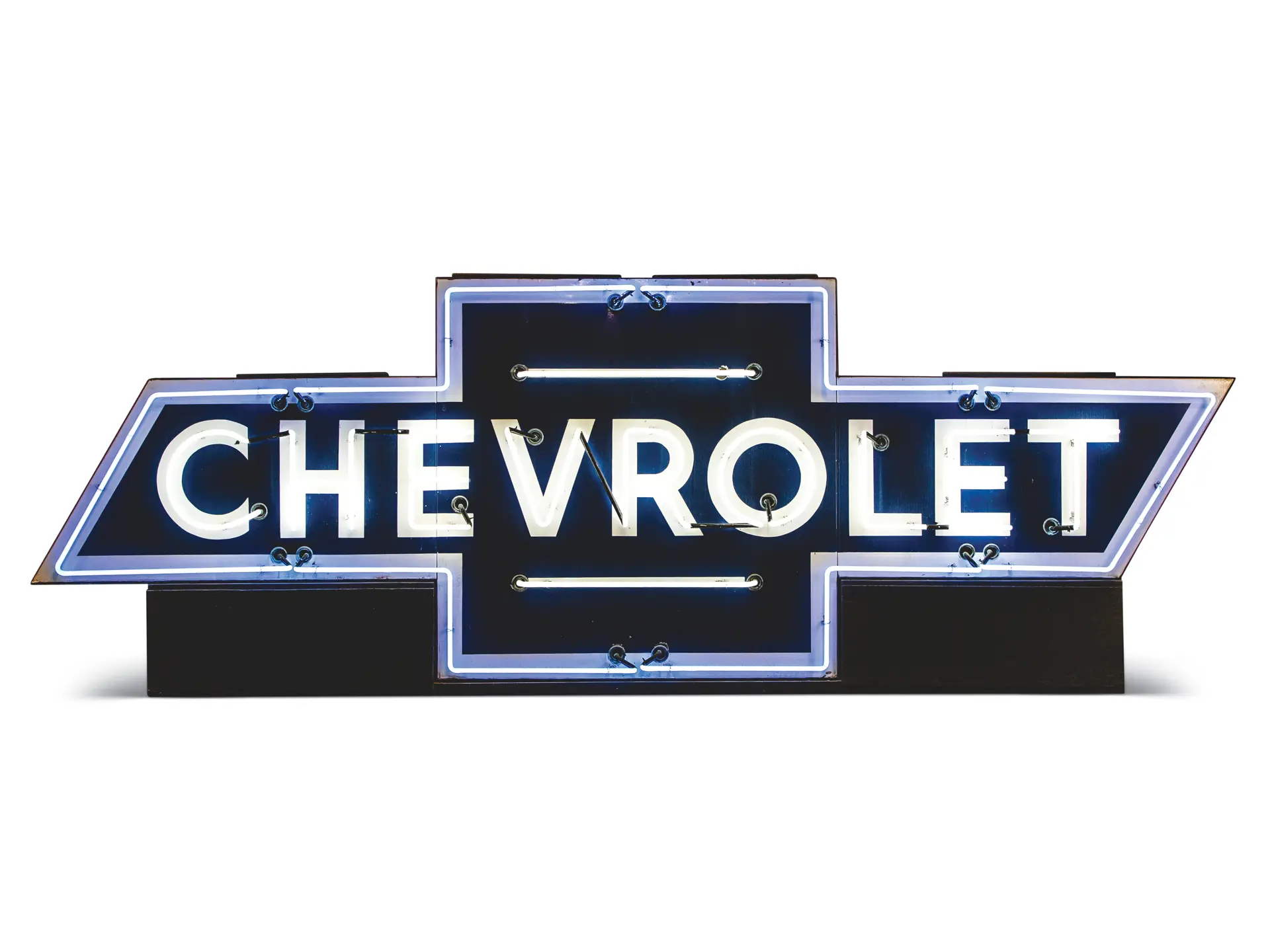 Chevrolet Bowtie Neon Sign | Auburn Spring 2019 | RM Sotheby's