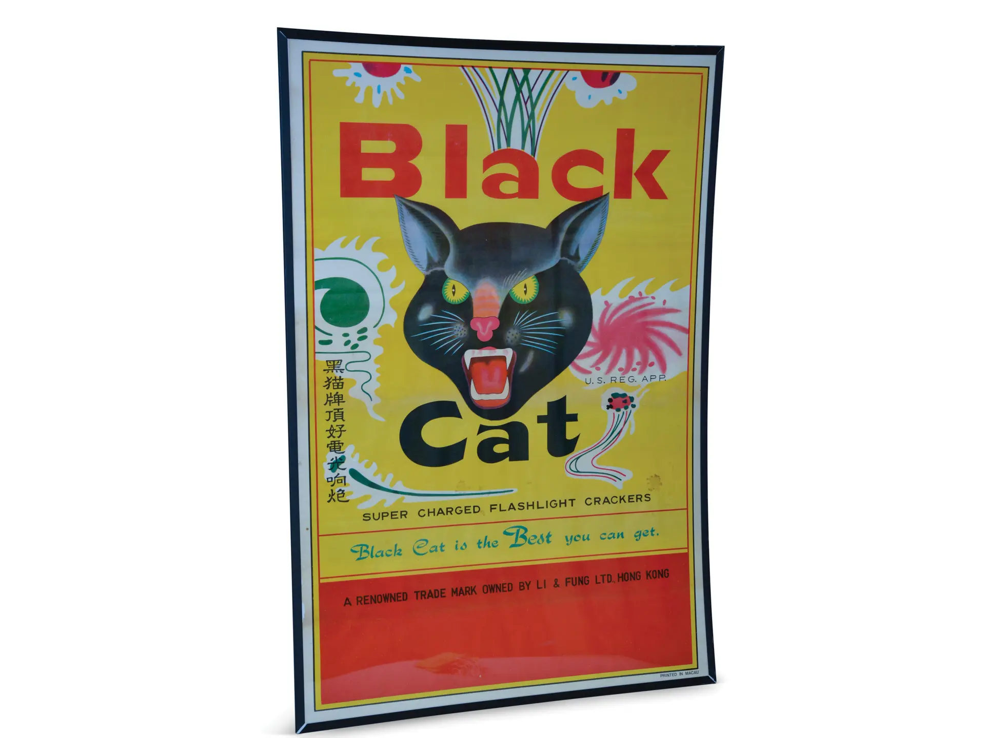 Black Cat Fire Crackers Original Poster | Auburn Fall 2019 | RM Sotheby's