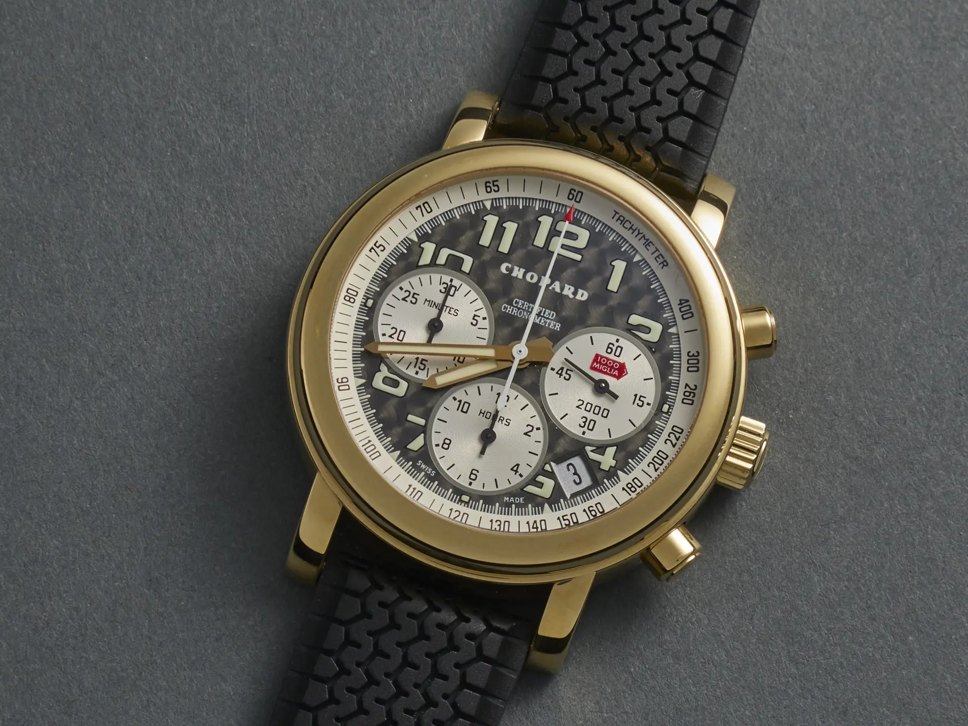Chopard Mille Miglia 2000 Gold Watch | Monaco 2024 | RM Sotheby's