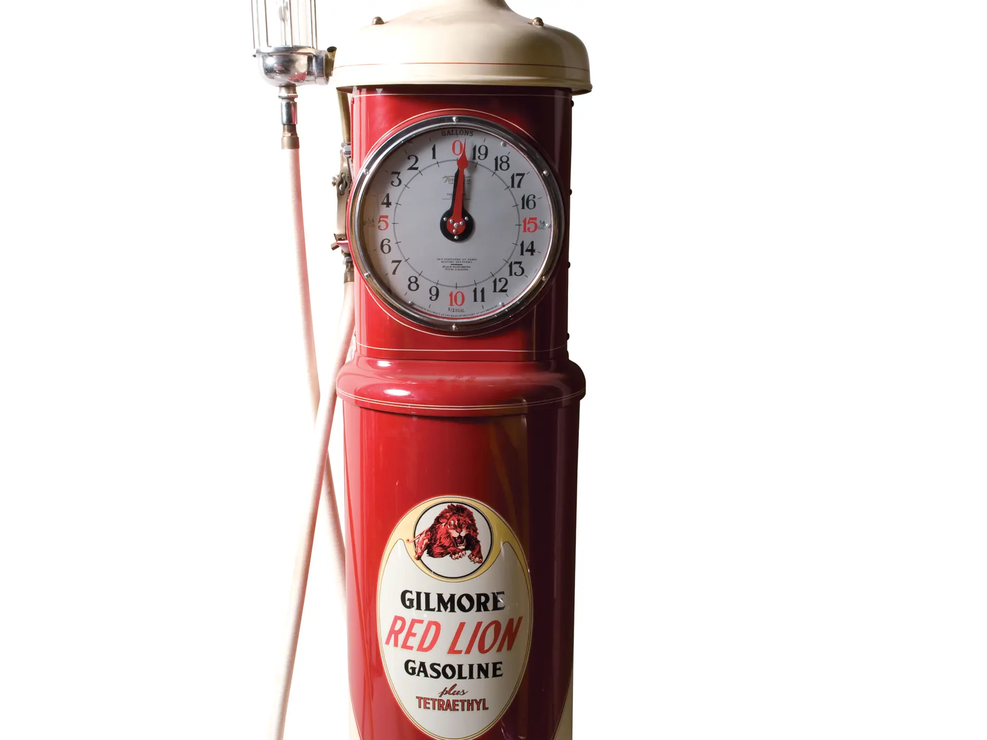 Clockface Gilmore Gas Pump | The Astor Collection | RM Sotheby's