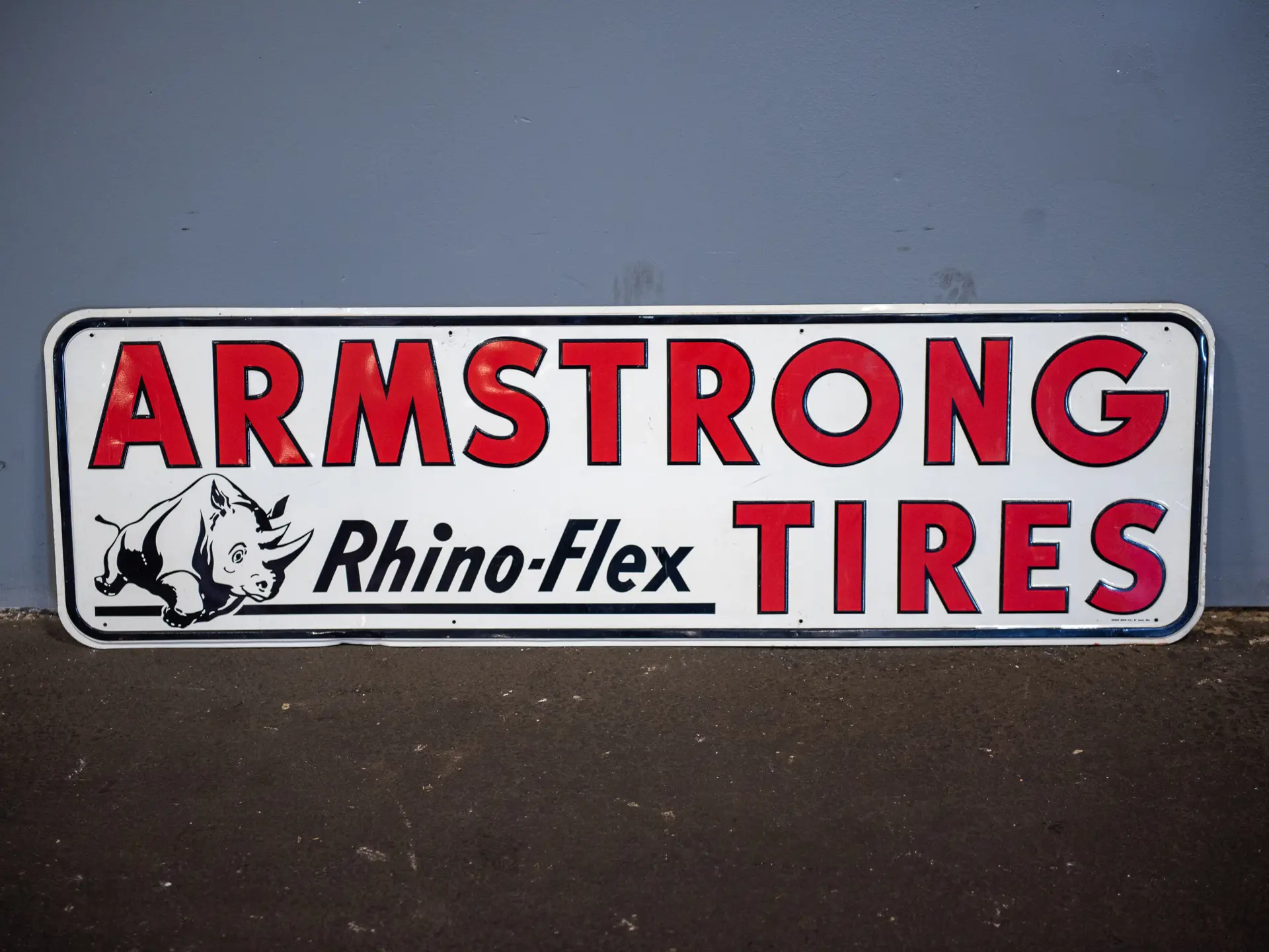 Armstrong Tires Sign | Auburn Fall 2021 | RM Sotheby's
