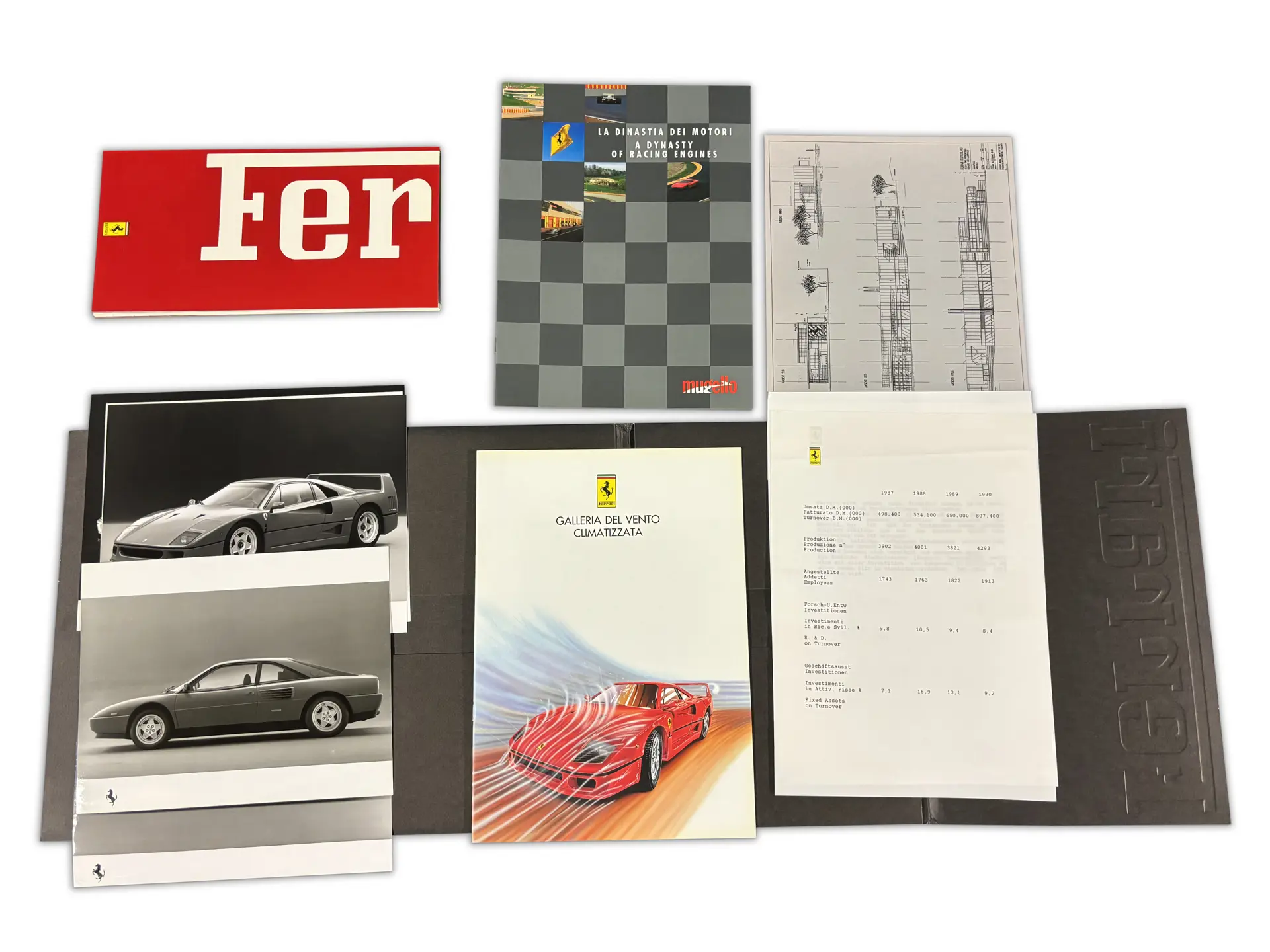 Ferrari Marketing and Press Materials, 1980s-1990s | The Cohen ...