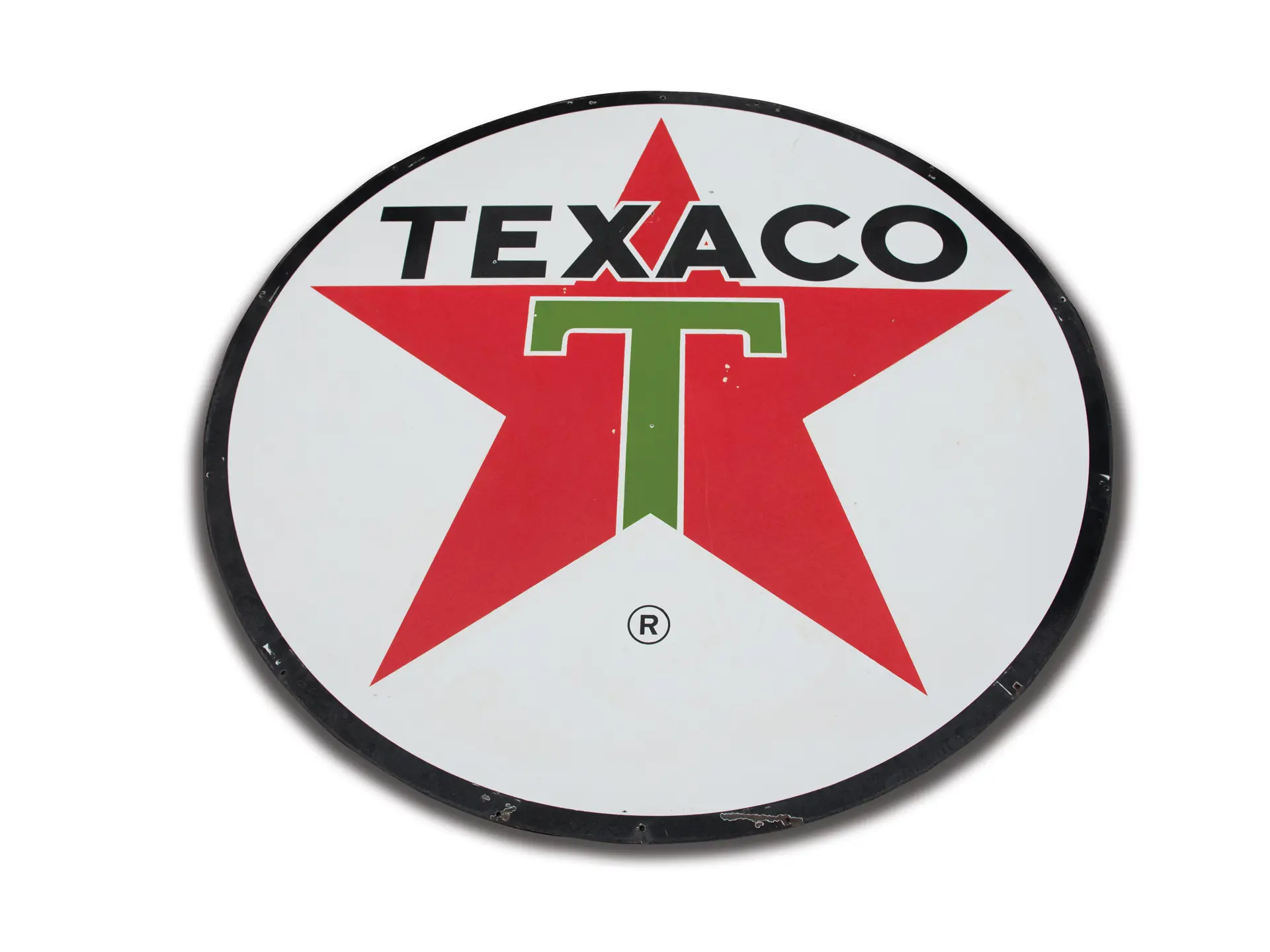 Texaco Double-Sided Porcelain Sign | Hershey 2018 | RM Sotheby's
