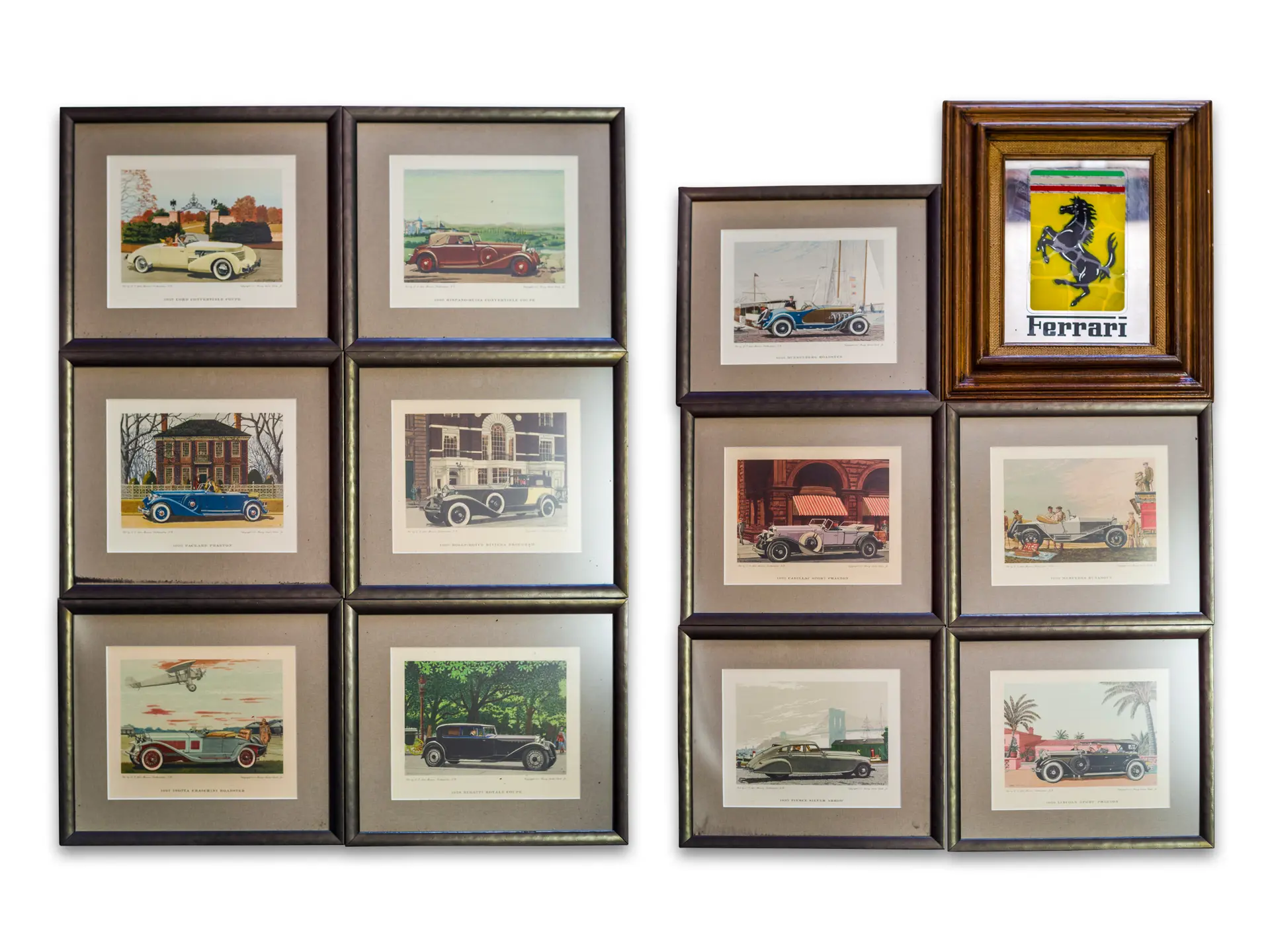 Pre-War Sports Car Framed Prints by Henry Austin Clark | Gene Ponder ...