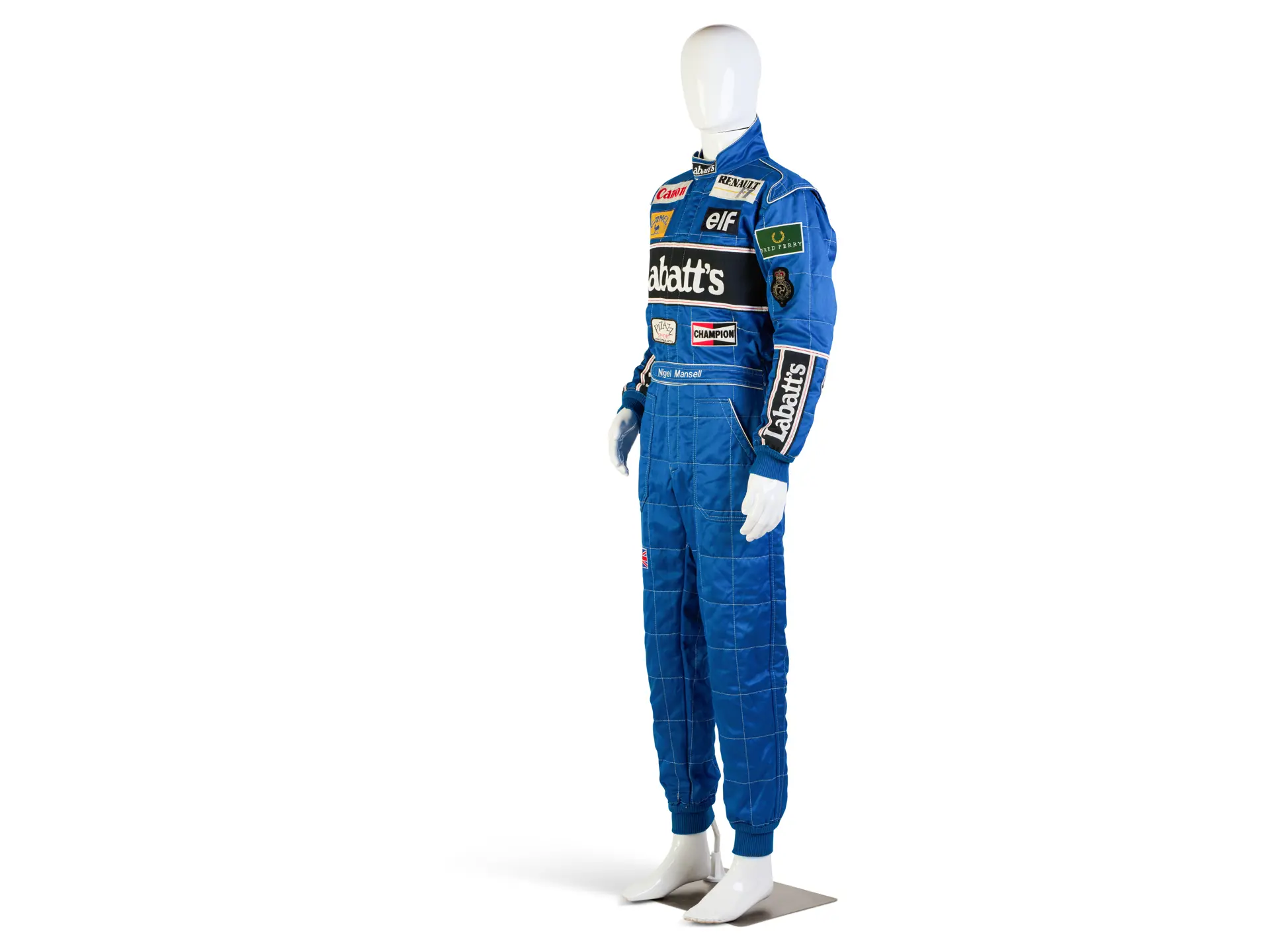 1992 Canon Williams Renault Sparco Race Suit | Nigel Mansell’s Legacy ...
