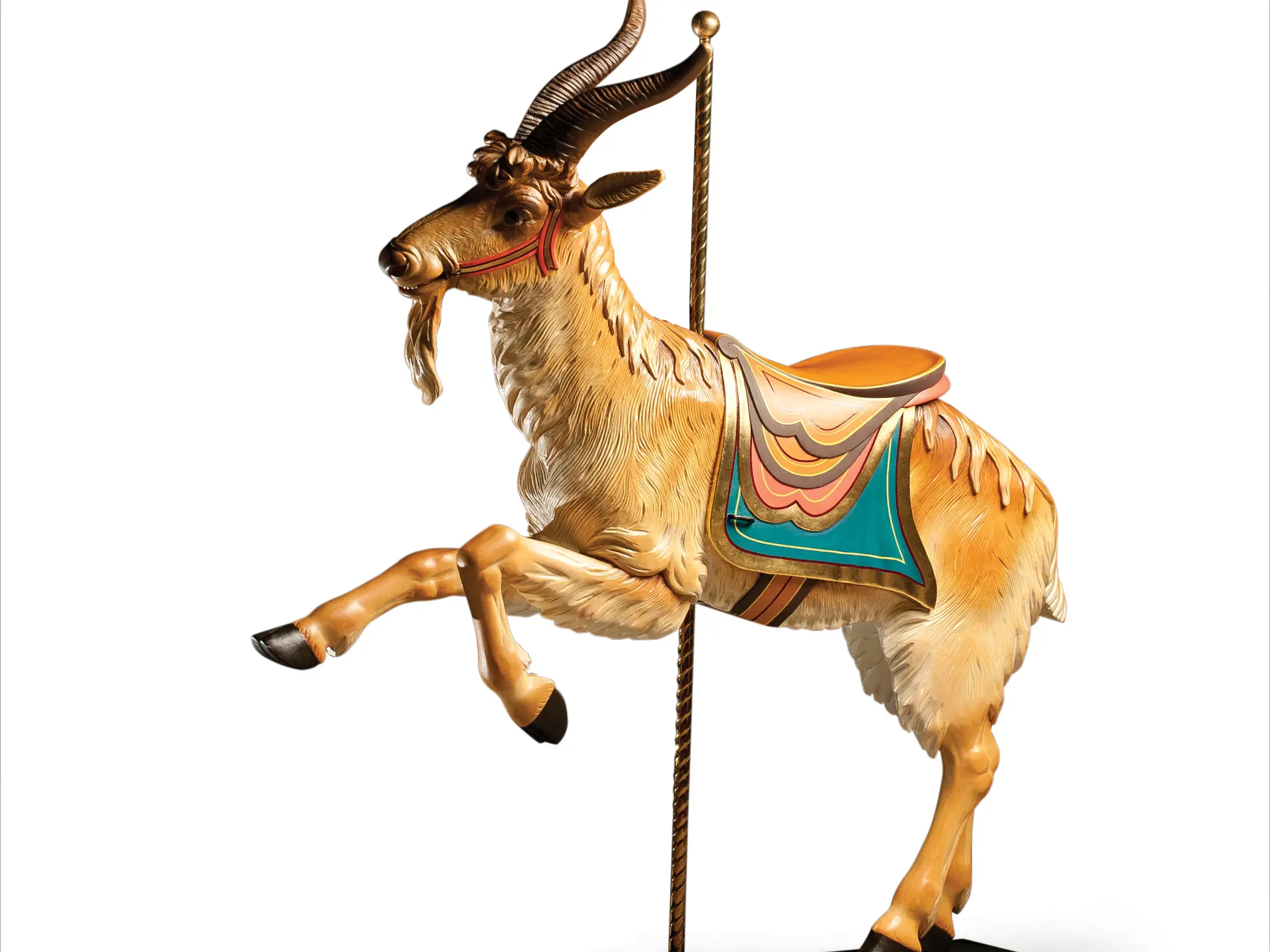 Dentzel Leaping Goat Carousel Animal | The Milhous Collection | RM ...