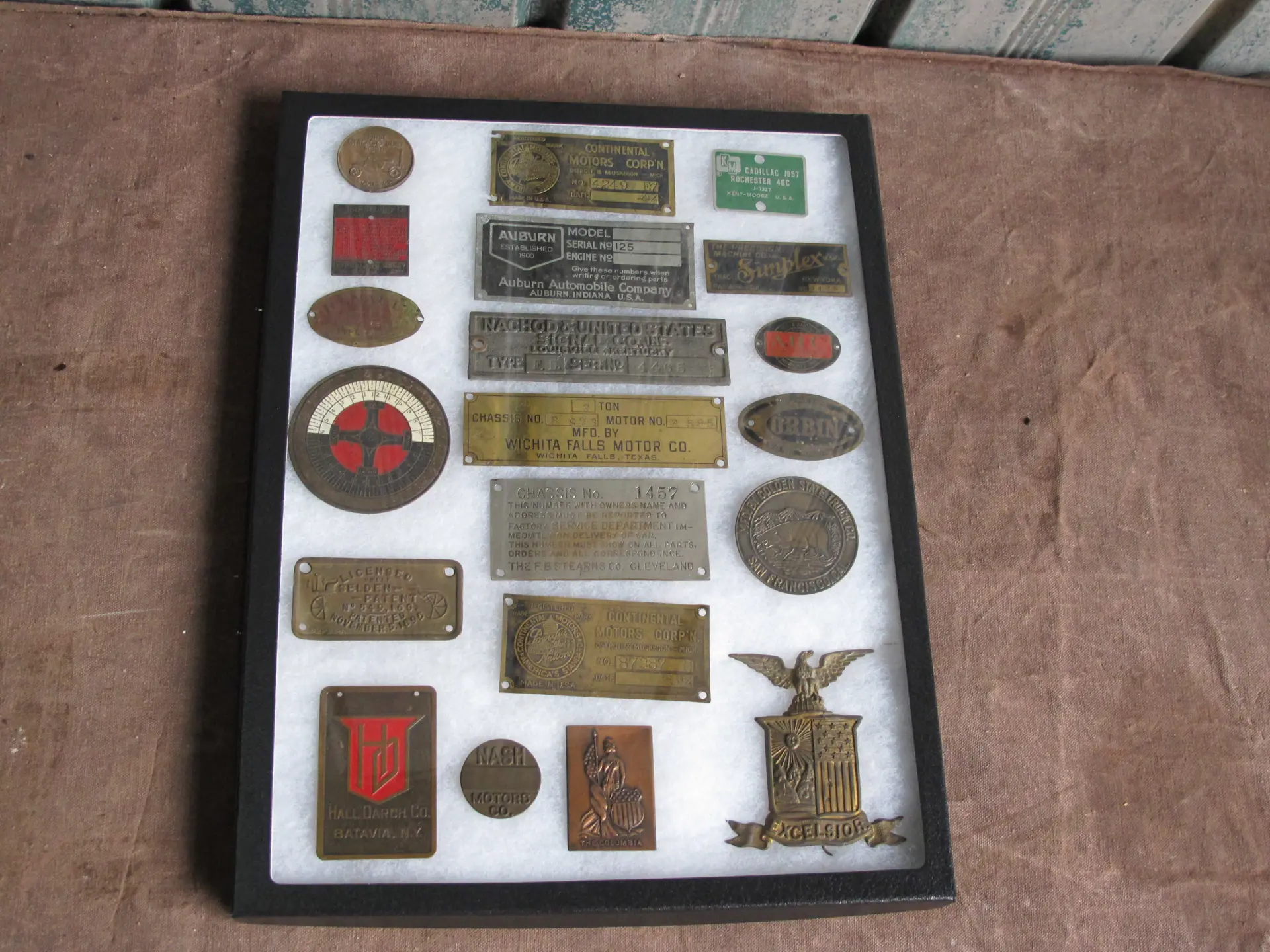 Automotive Chassis Serial Plates | The Lee Roy Hartung Collection | RM ...