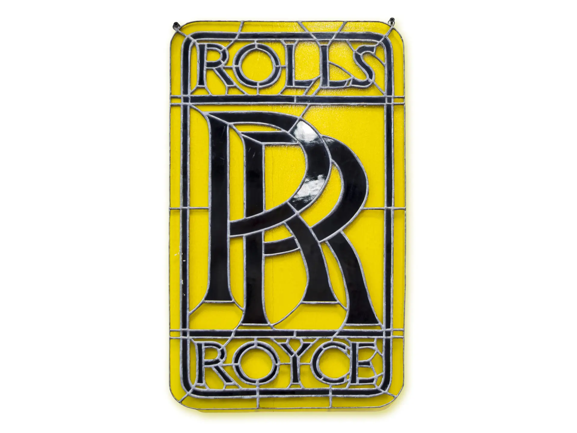 Rolls-Royce Stained Glass Emblem | Gene Ponder Collection | RM Sotheby's
